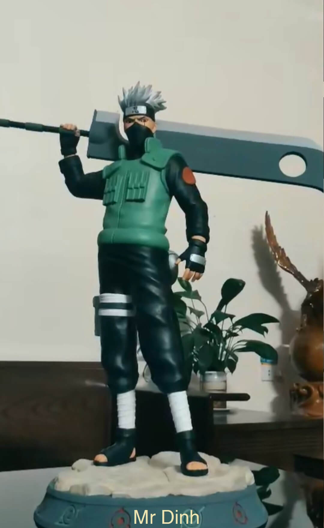 Hatake Kakashi With Kubikiribocho - 3D Model by Mr Dinh