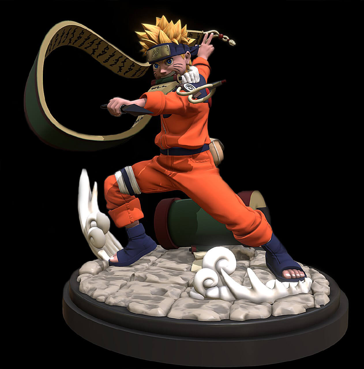 Naruto for Print 3D by Mr Dinh