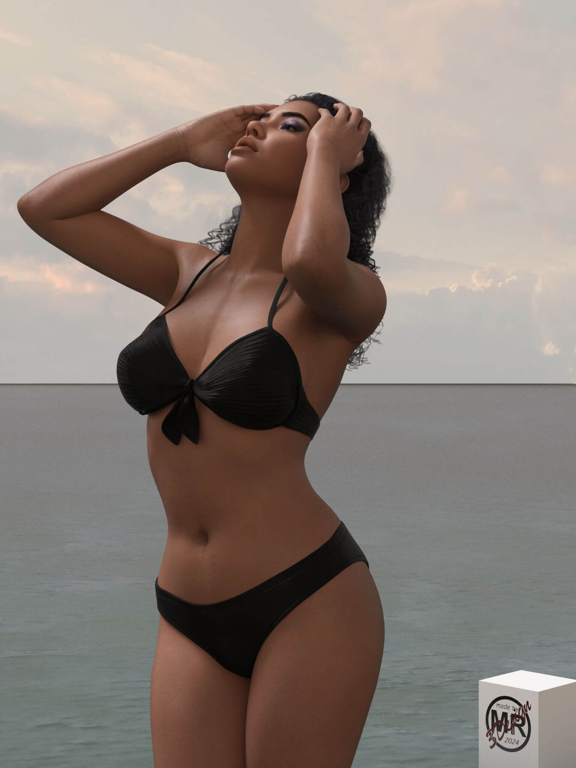 Everything is better 3D Render, Digital Art by MR3Design