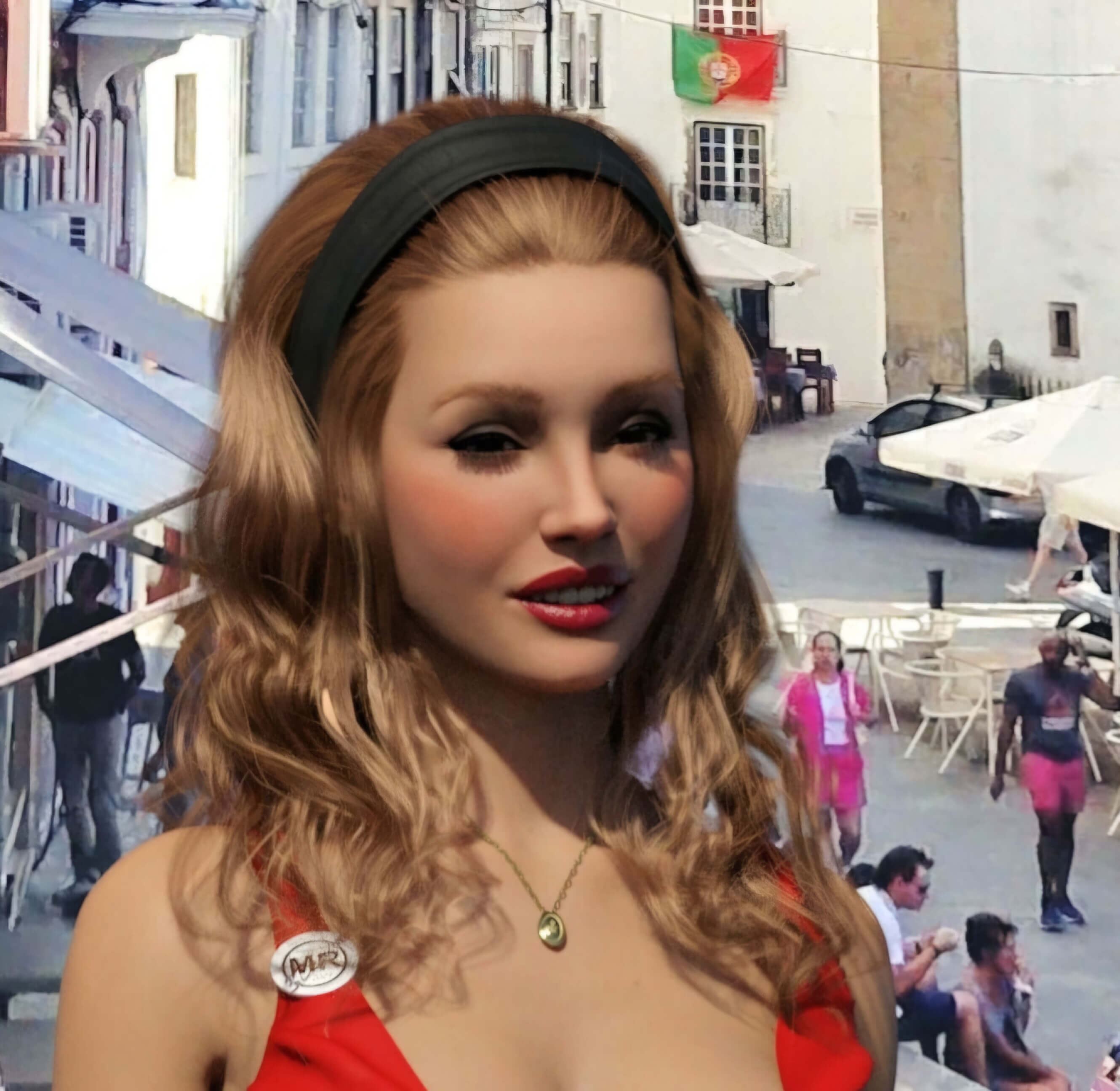 Sexy City Guide 3d Render Digital Art By Mr3design