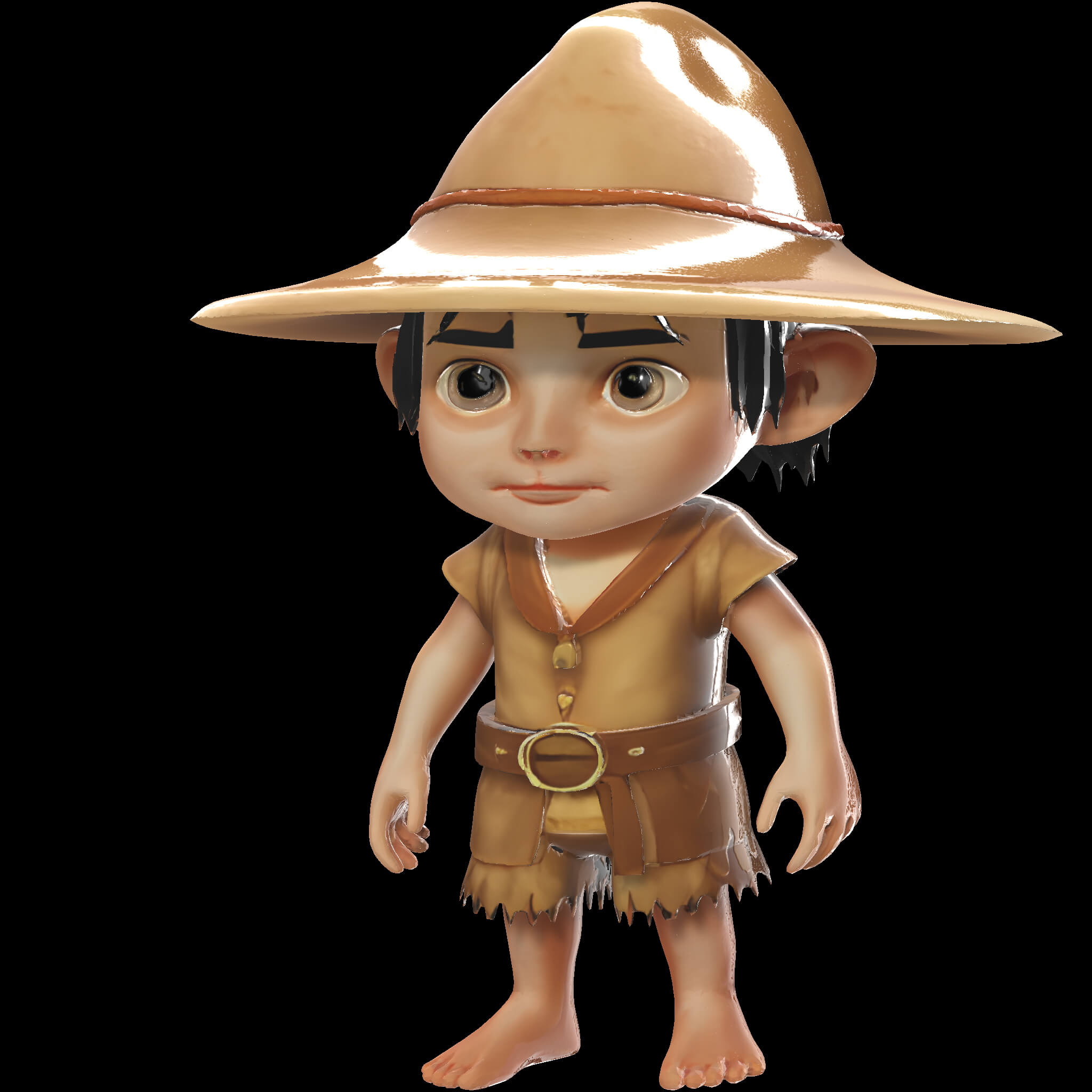 Adventure Scout Chibi Character - Free 3D Model by MRAnyCAD