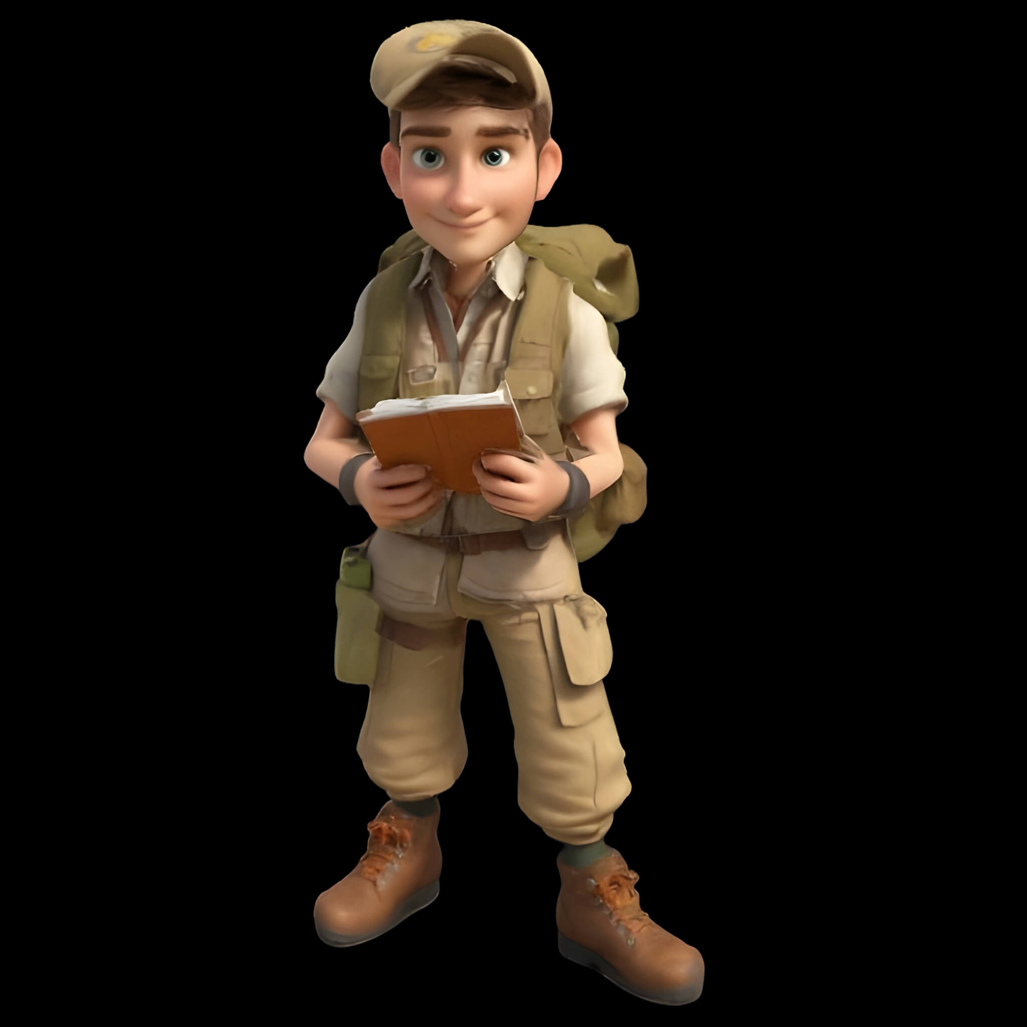 Adventure Team Character Set - 3D Model by MRAnyCAD