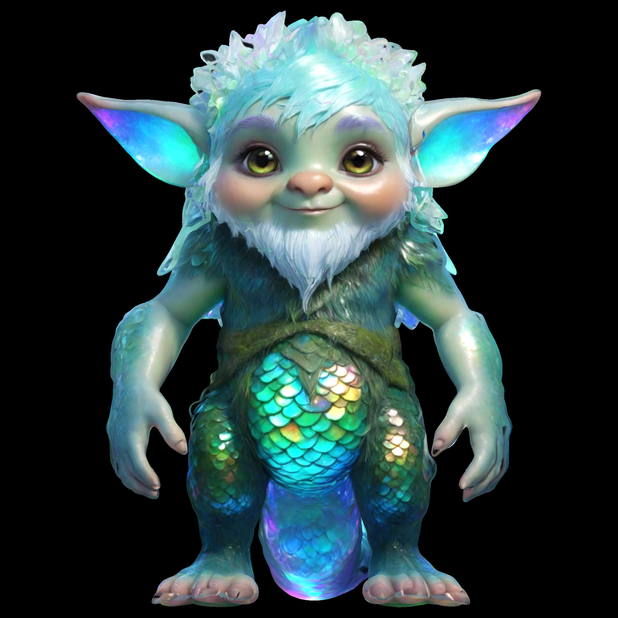 Aqua Forest Sprite - 3D Model by MRAnyCAD
