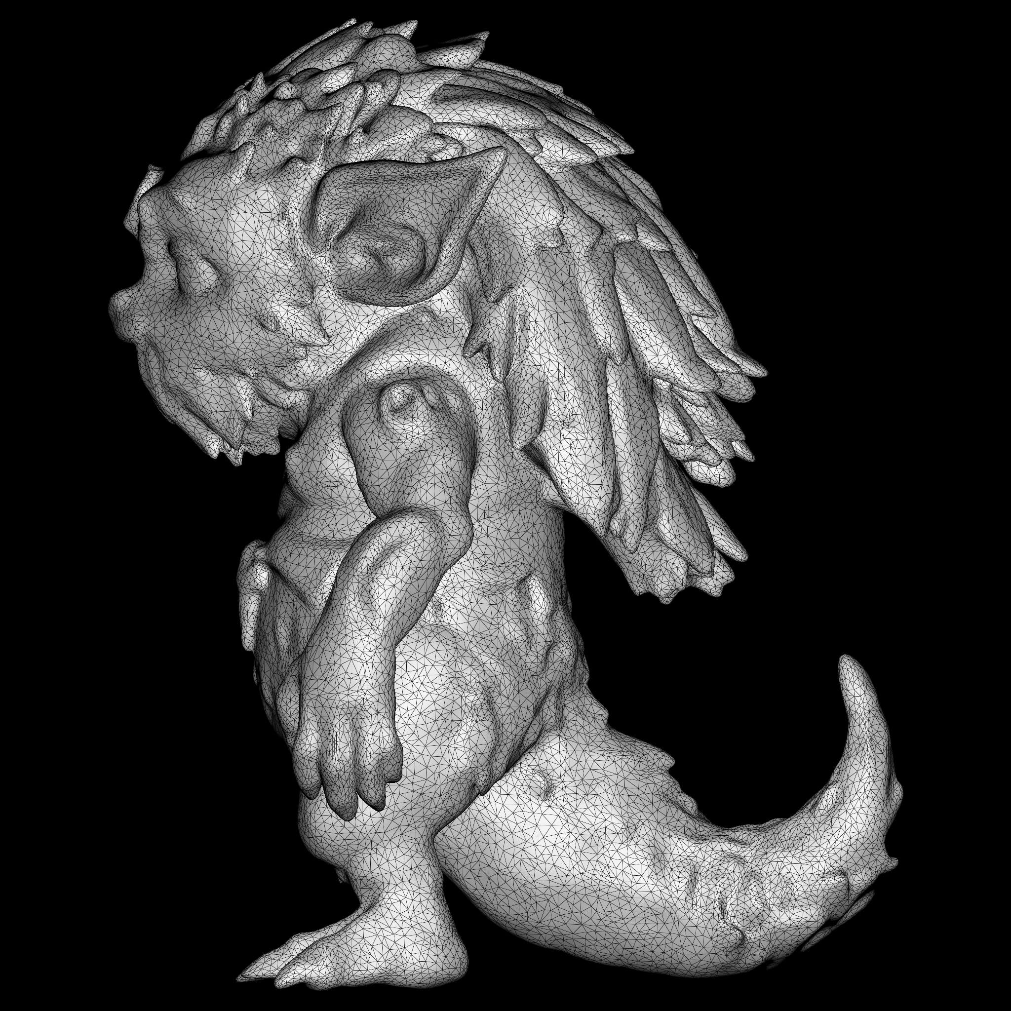 Aqua Forest Sprite - 3D Model by MRAnyCAD