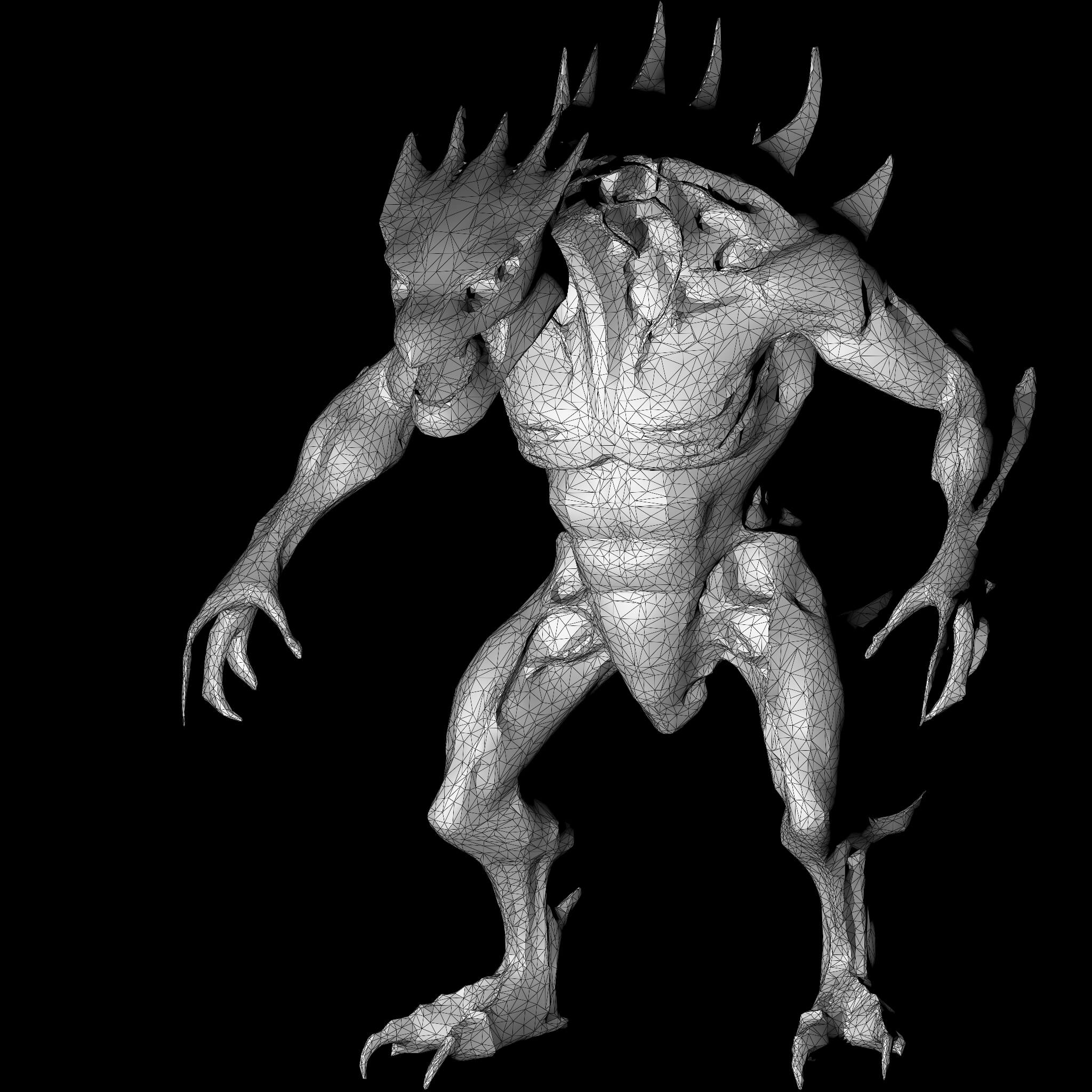 Battle-Ready Raptor Warrior Free 3D Model by MRAnyCAD