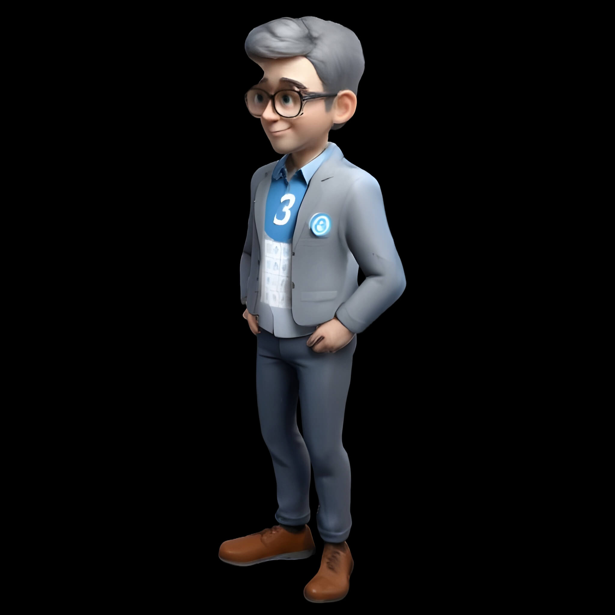 Business Character Collection - Modern Professional Avatars 3D Model by ...