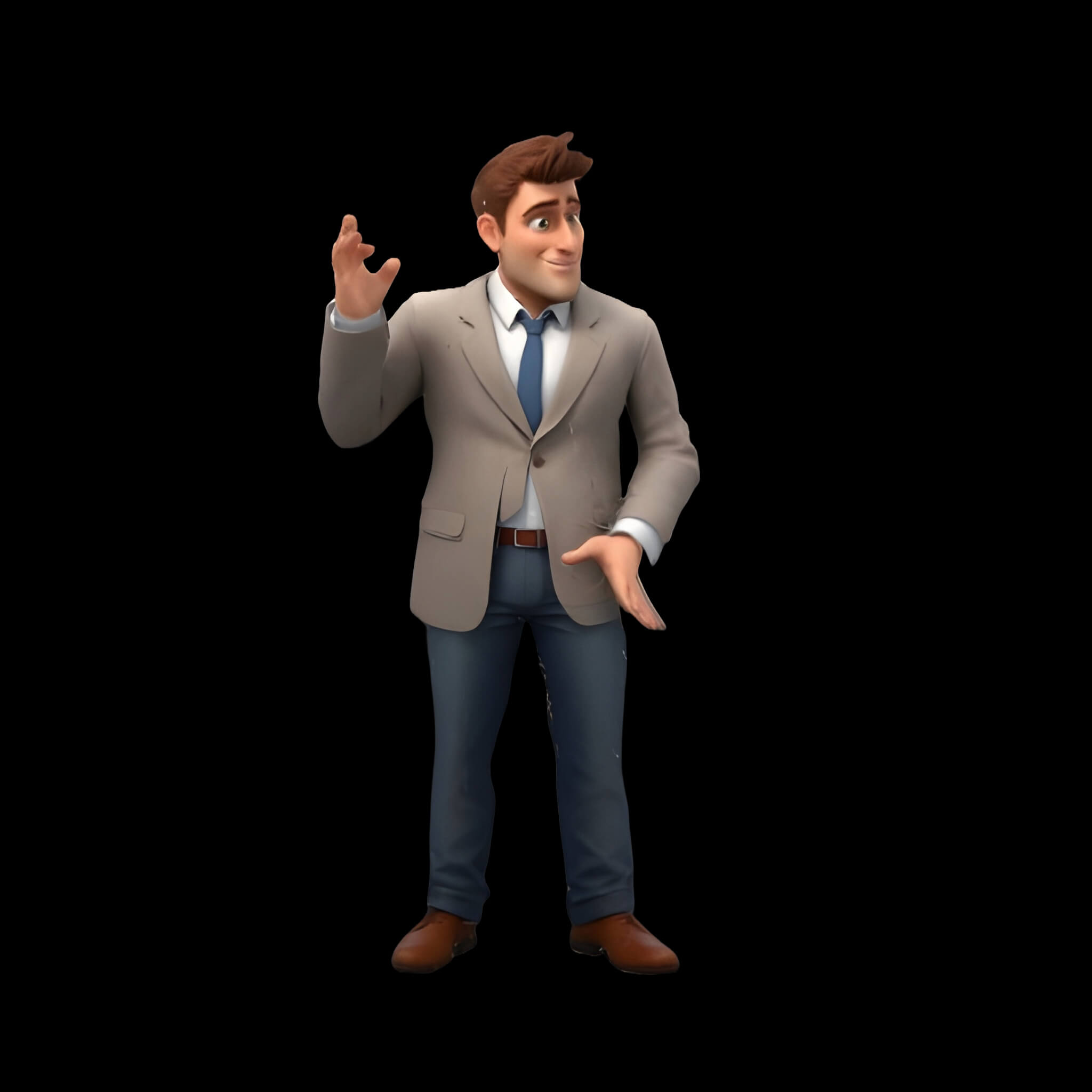 Business Professional Character Pack - 3D Model by MRAnyCAD