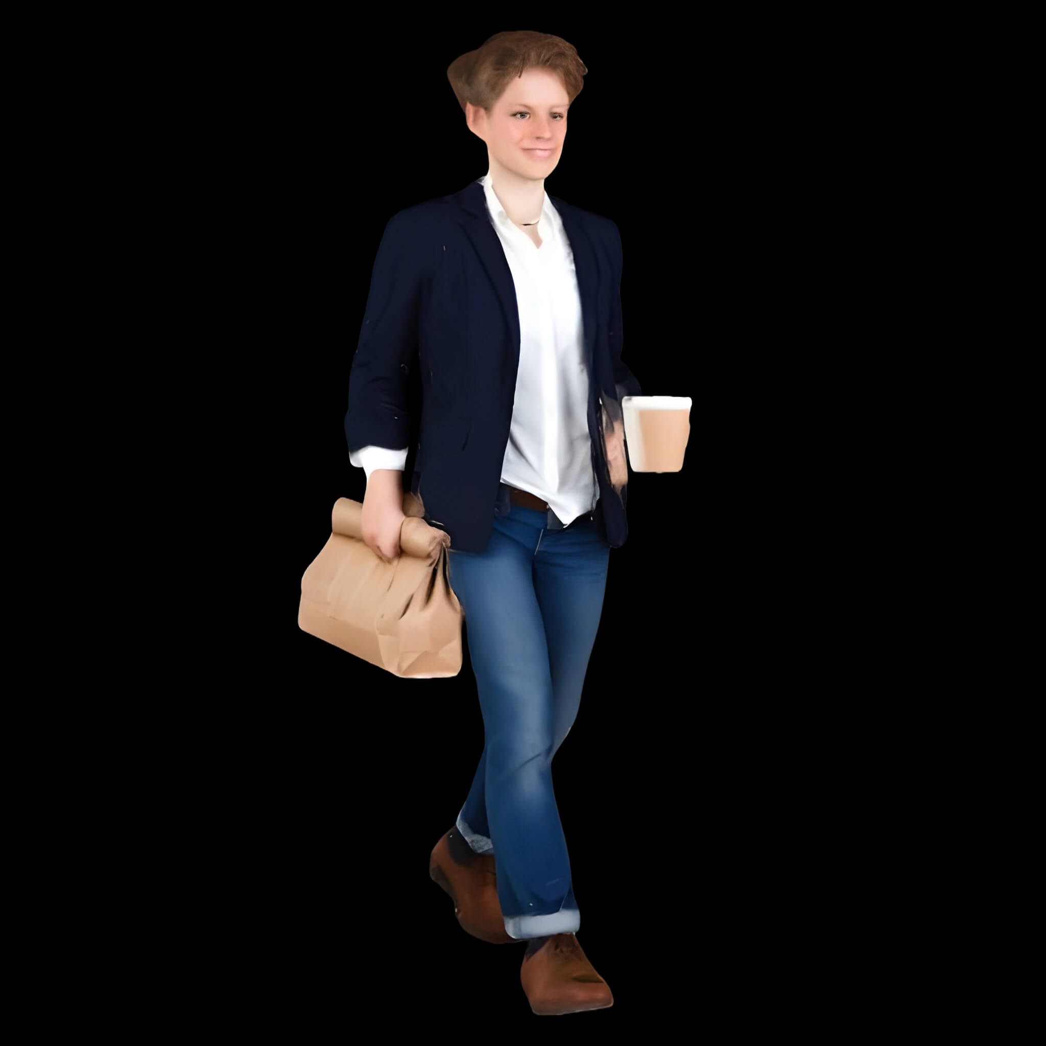 Business Professional Character Pack - 3D Model by MRAnyCAD
