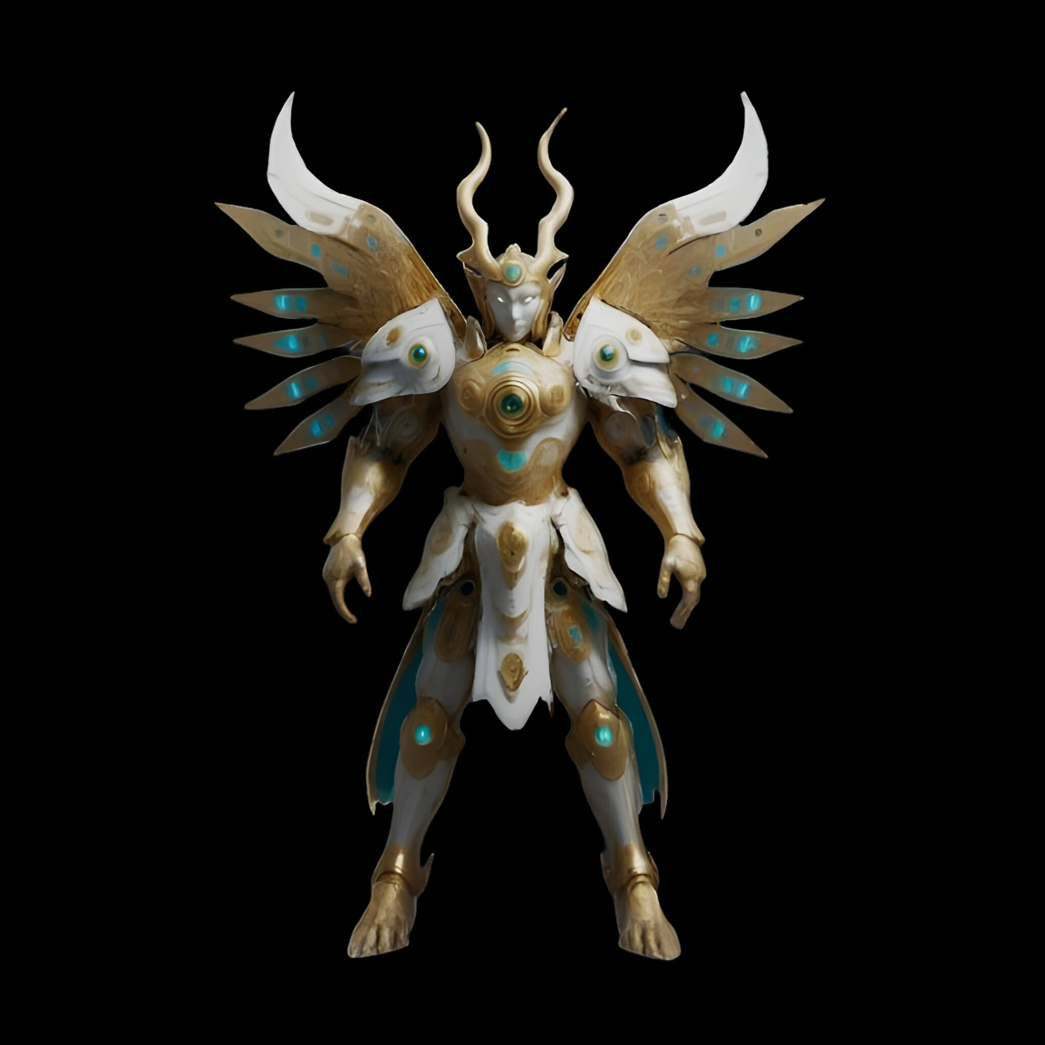 Celestial Warrior Armor Set - 3D Model by MRAnyCAD