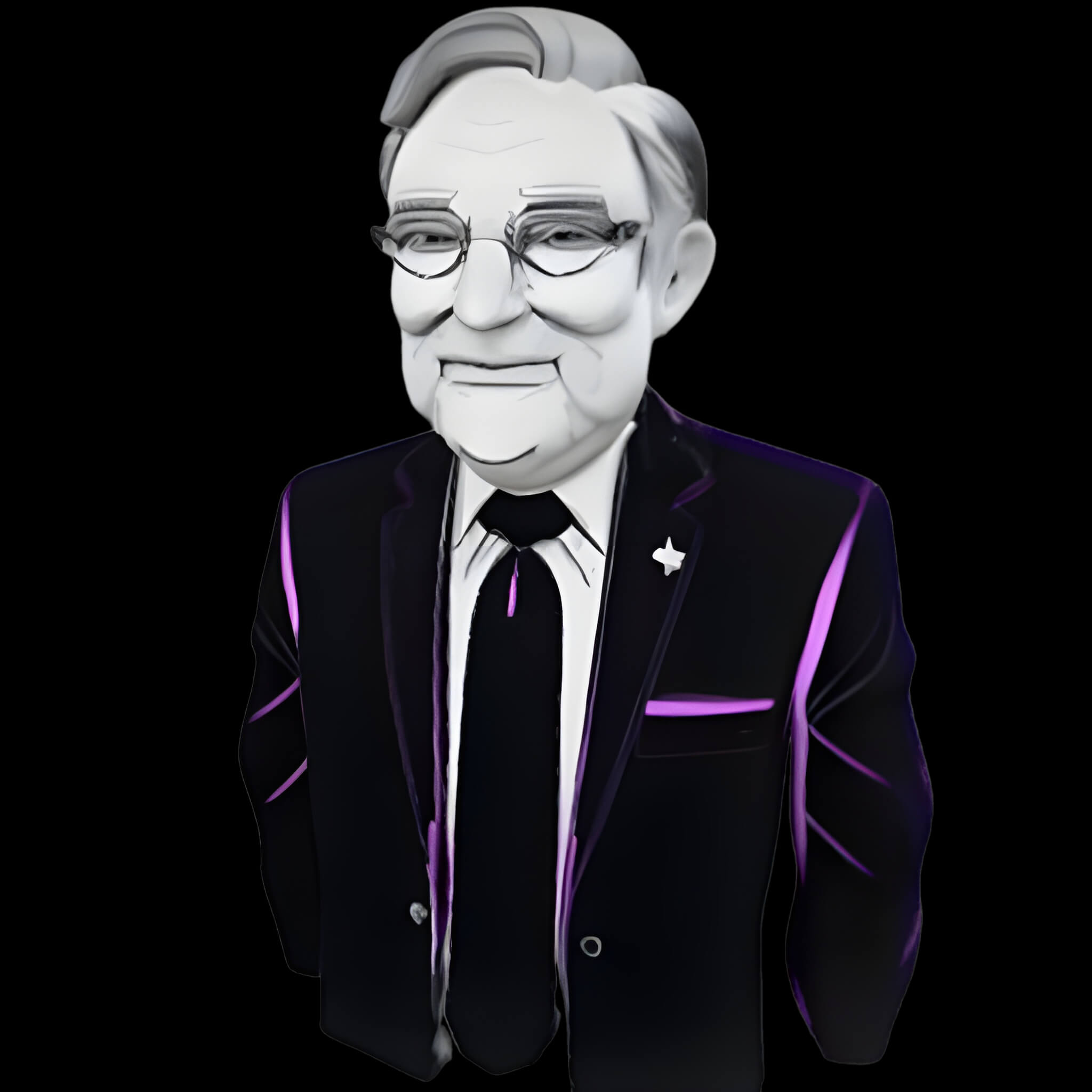 Classic Gentleman Bust Collection - 3D Model by MRAnyCAD