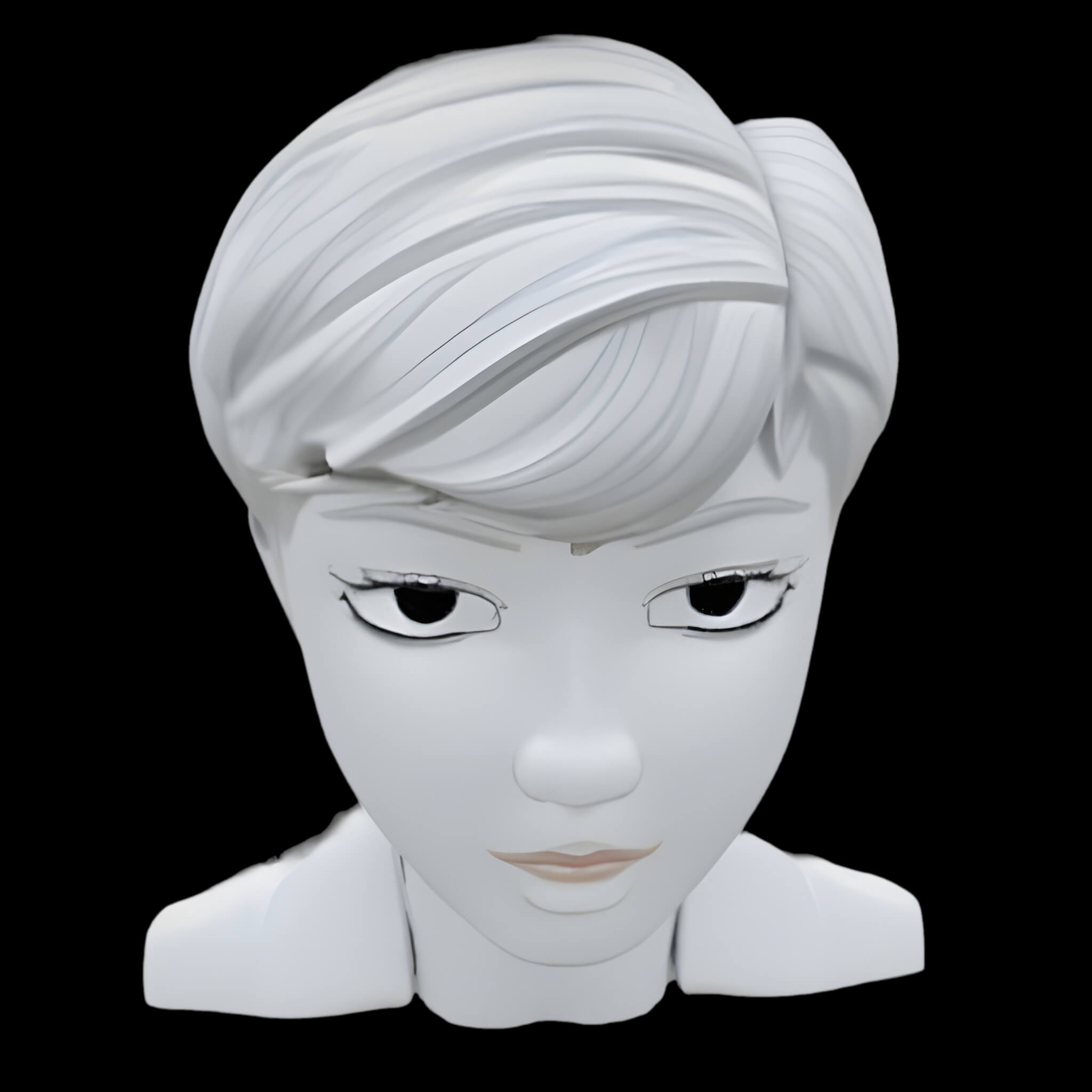 Contemporary Character Bust Collection - 3D Model by MRAnyCAD