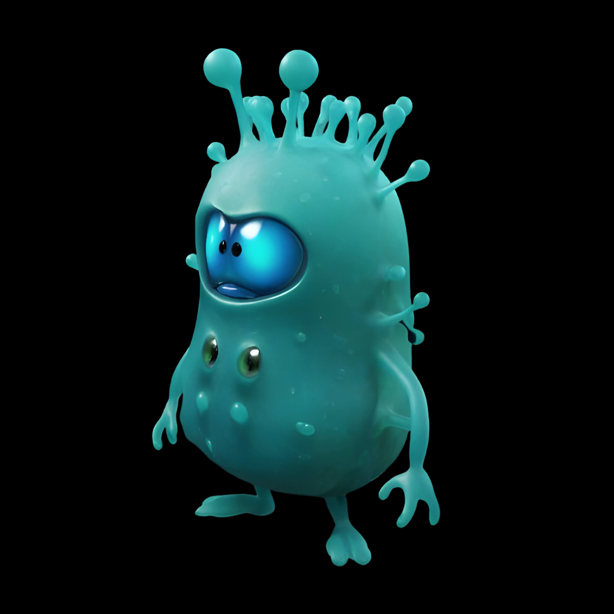 Cosmic Critters Collection - 3D Model by MRAnyCAD