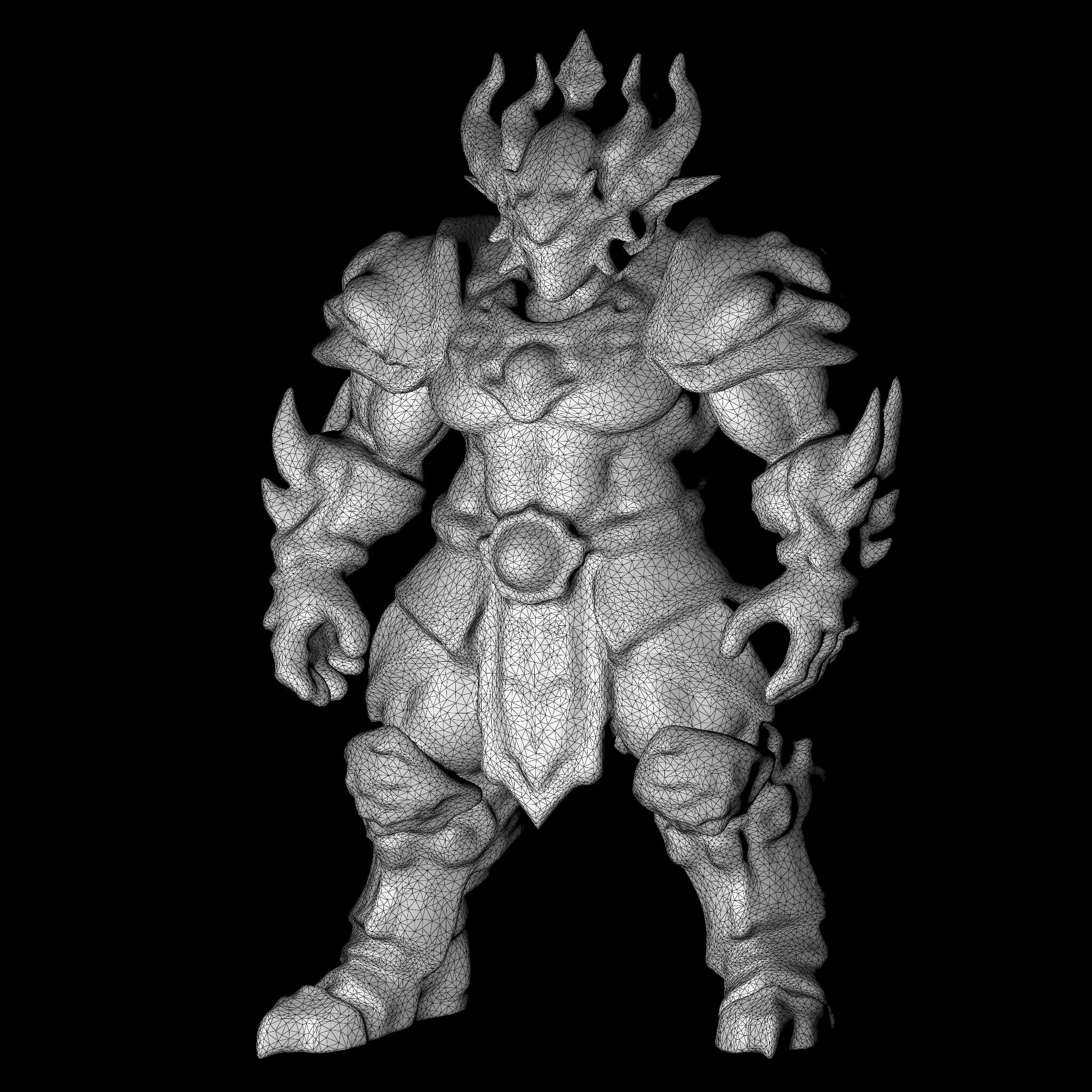 Crimson Warlord Armor - 3D Model by MRAnyCAD