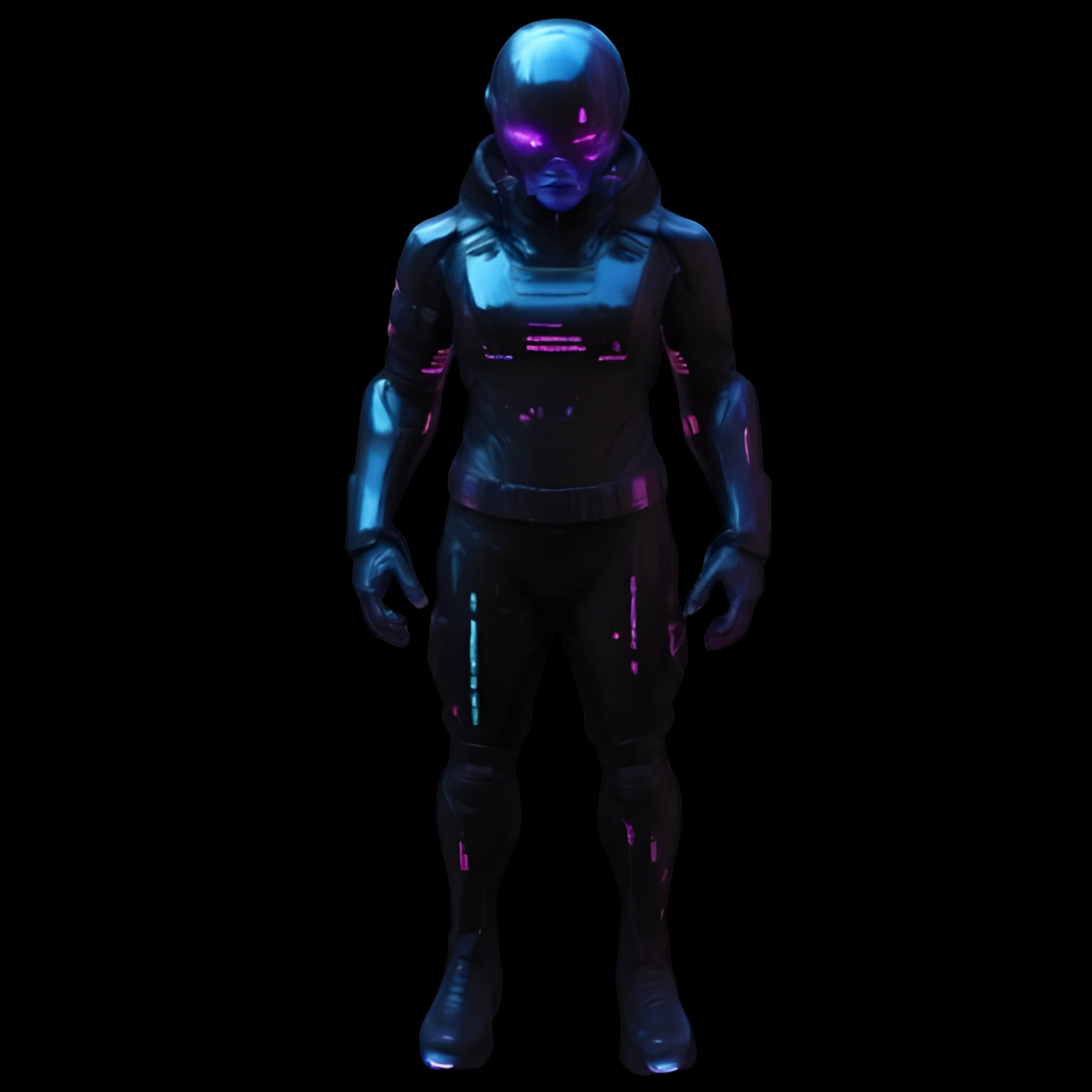 Cyber Warriors Collection - 3D Model by MRAnyCAD