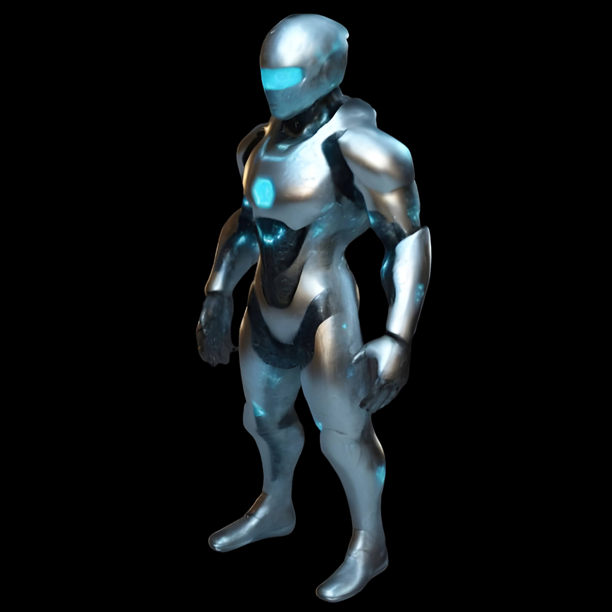 Cyber Warriors Collection - 3D Model by MRAnyCAD