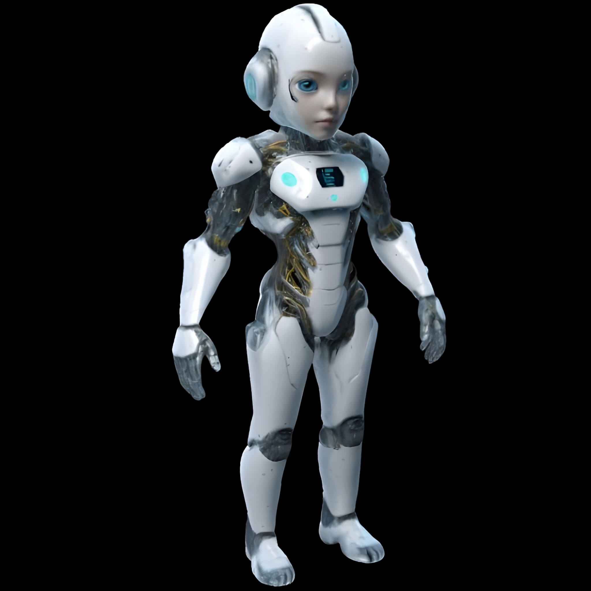 Cyber Warriors Collection - 3D Model by MRAnyCAD