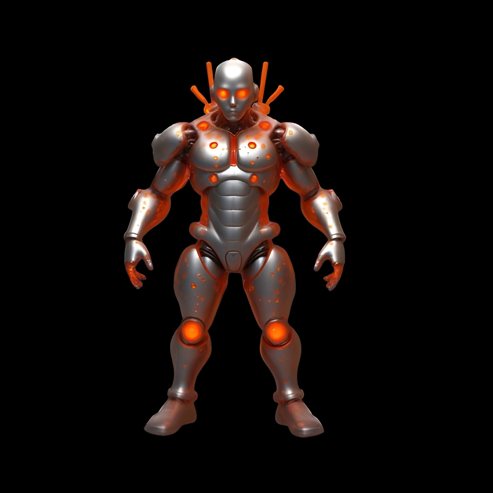 Cybernetic Character Collection - 3D Model by MRAnyCAD