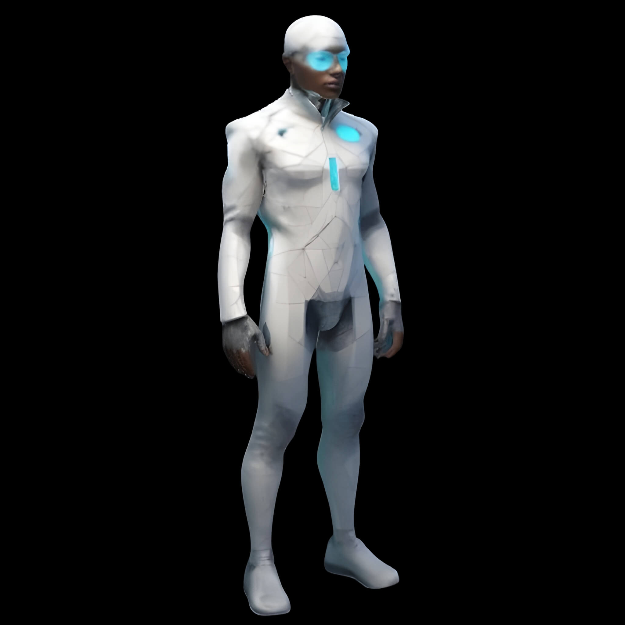 Cybernetic Character Collection - 3D Model by MRAnyCAD