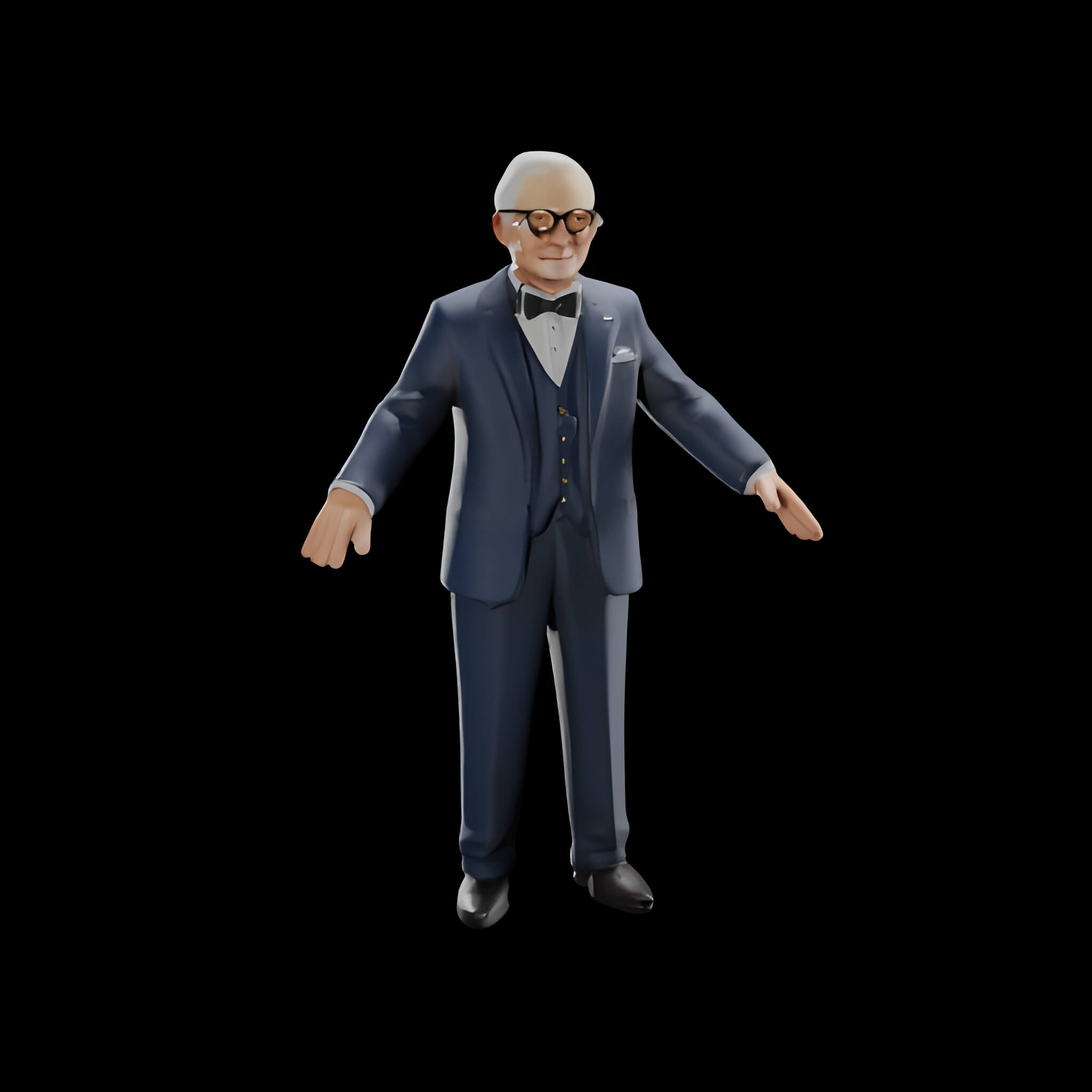 Distinguished Gentlemen Collection - 3D Model by MRAnyCAD