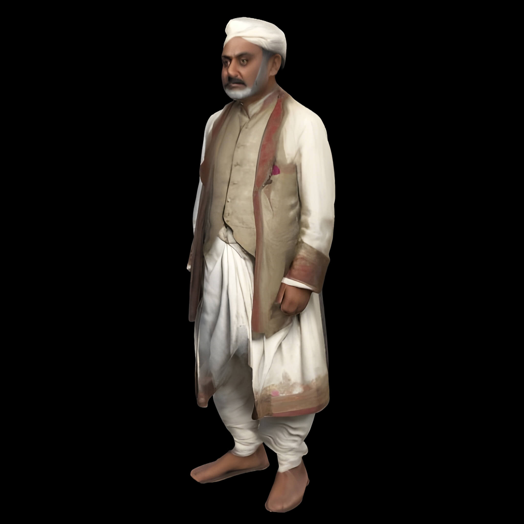 Diverse Historical Character Figurines - 3D Model by MRAnyCAD