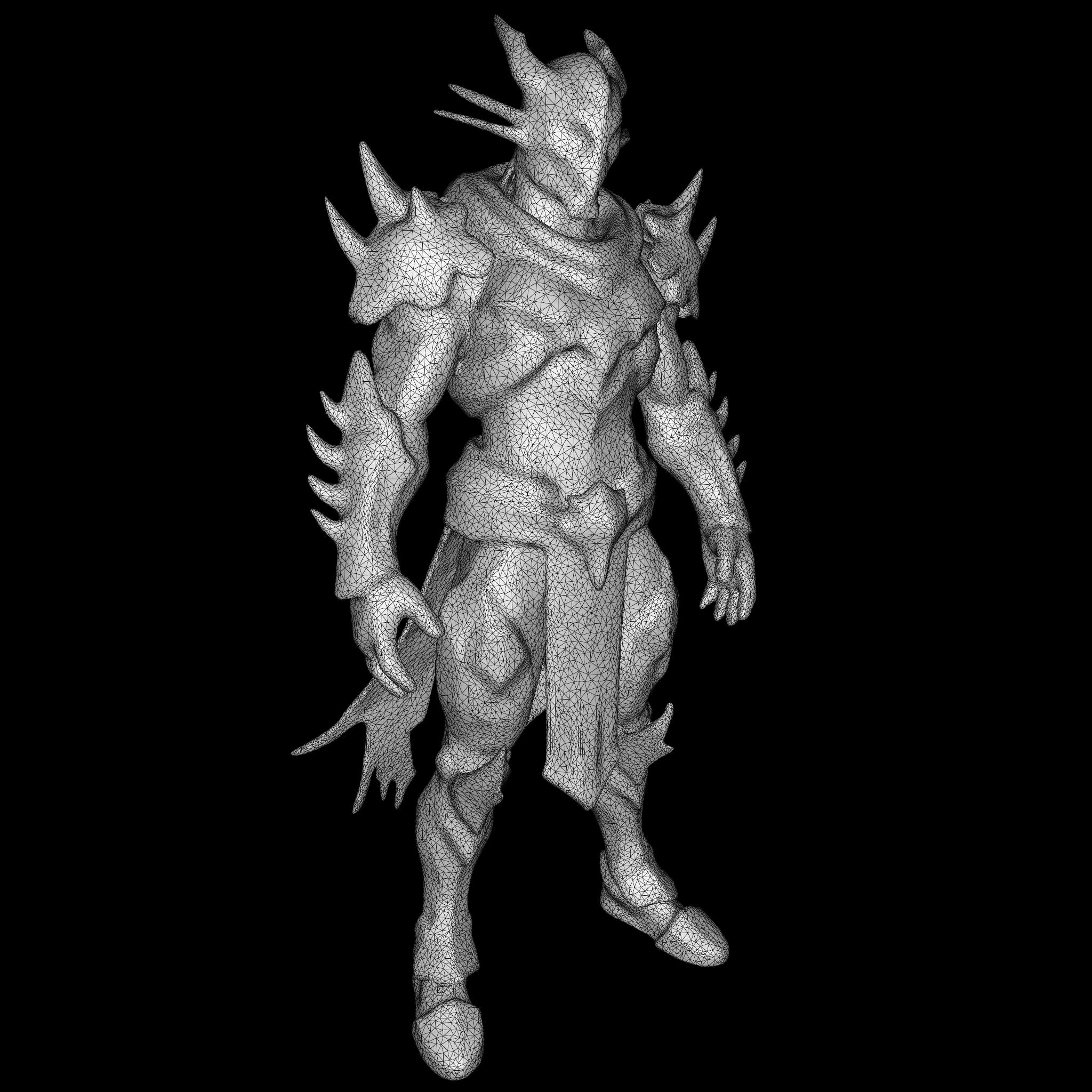 Draconic Knight Battle Armor - 3D Model by MRAnyCAD