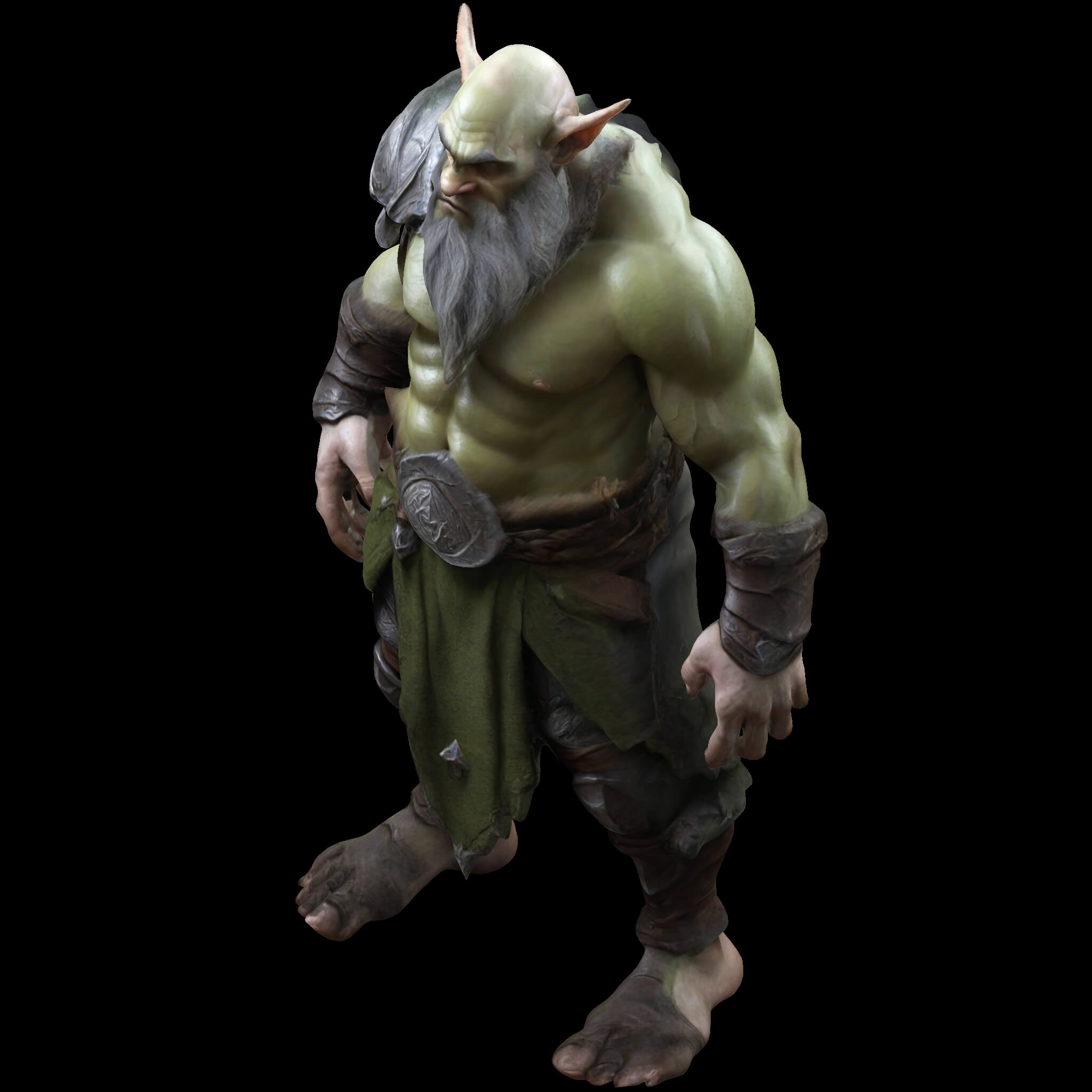 Elder Orc Guardian - 3D Model by MRAnyCAD