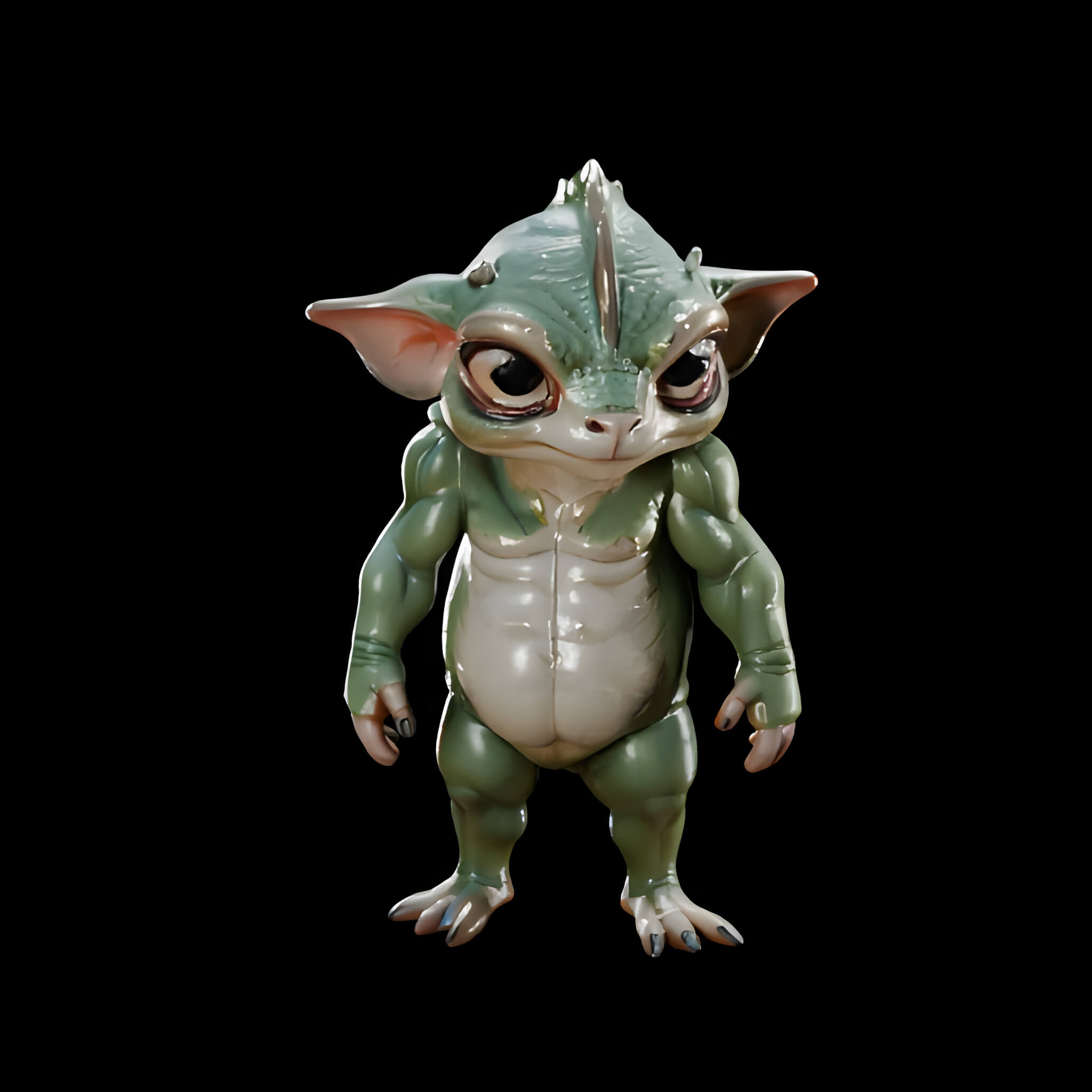 Fantasy Creature Trio - Whimsical Collectibles 3D Model by MRAnyCAD