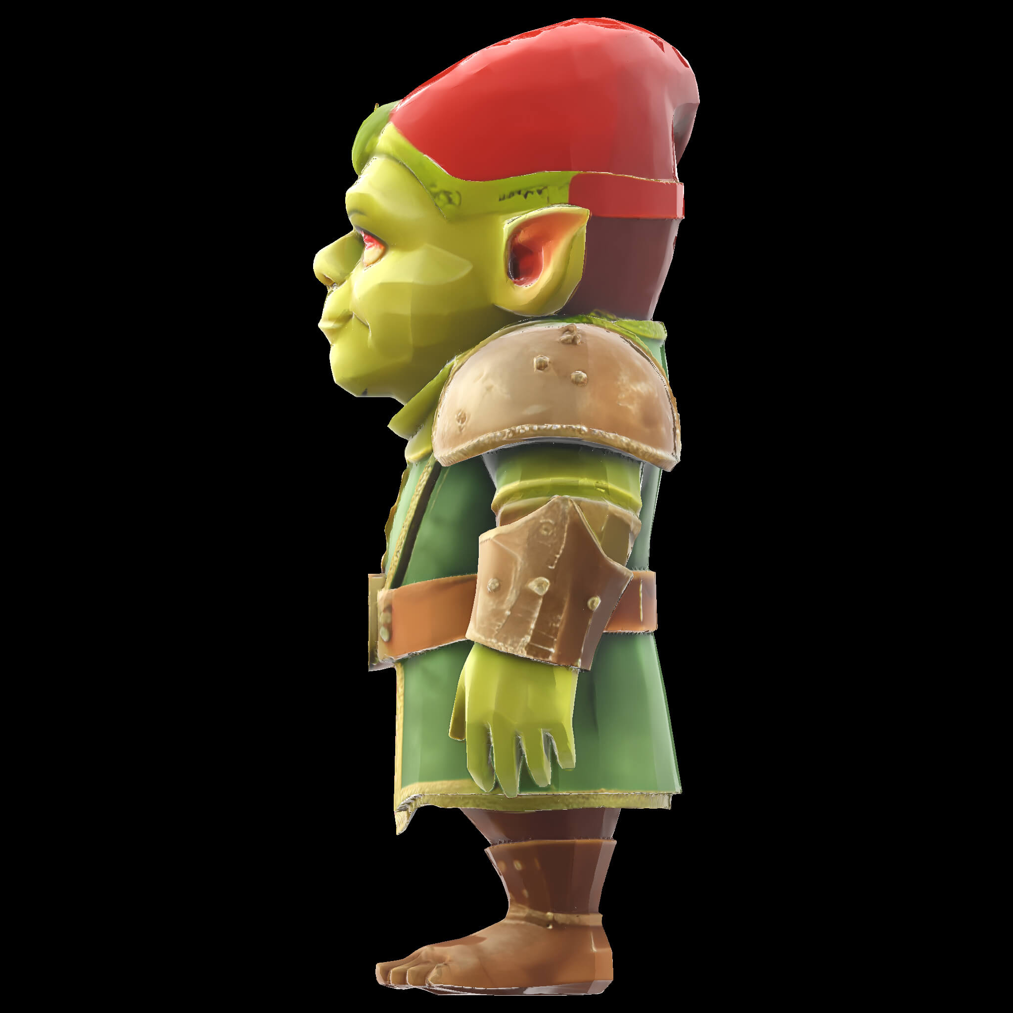 Fantasy Goblin Guard Character - Free 3D Model by MRAnyCAD