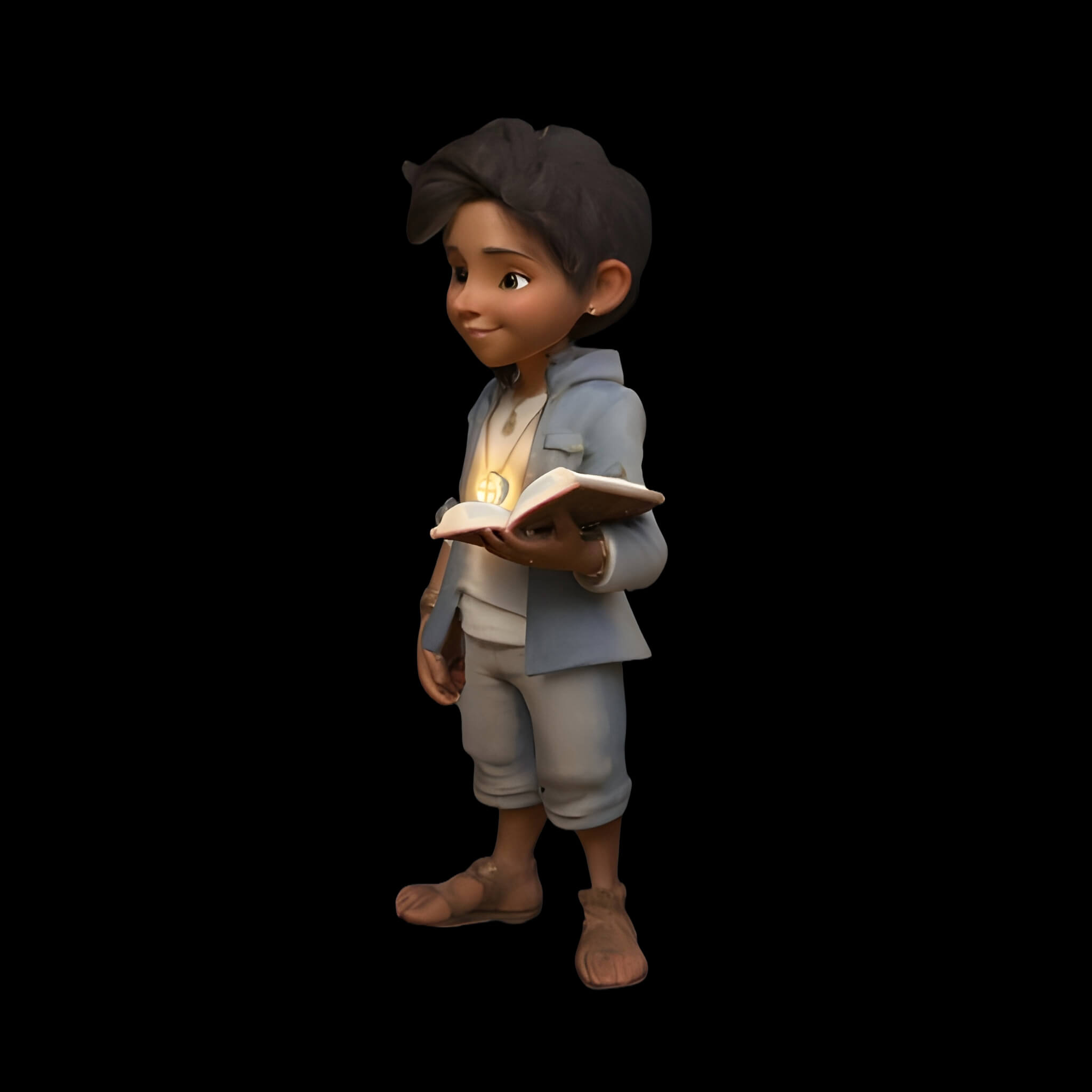 Fantasy Library Characters Collection - 3D Model by MRAnyCAD