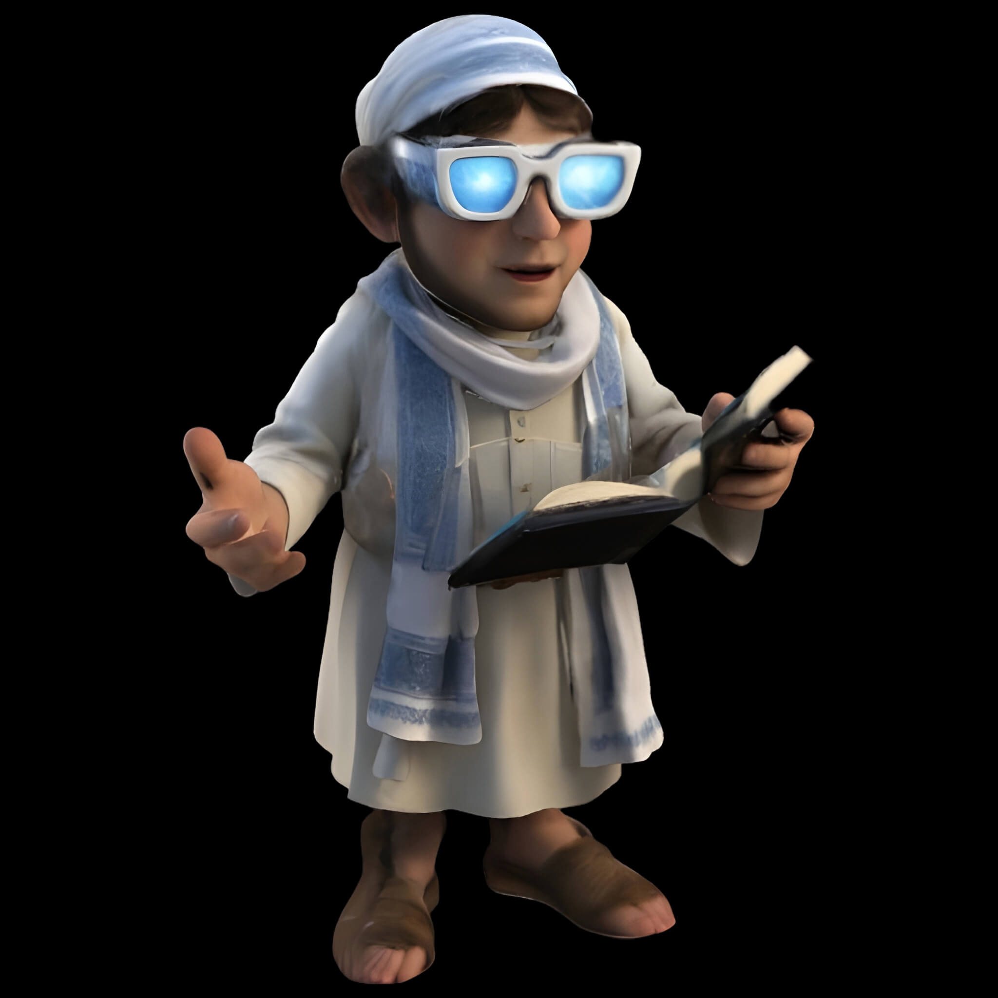 Fantasy Library Characters Collection - 3D Model by MRAnyCAD