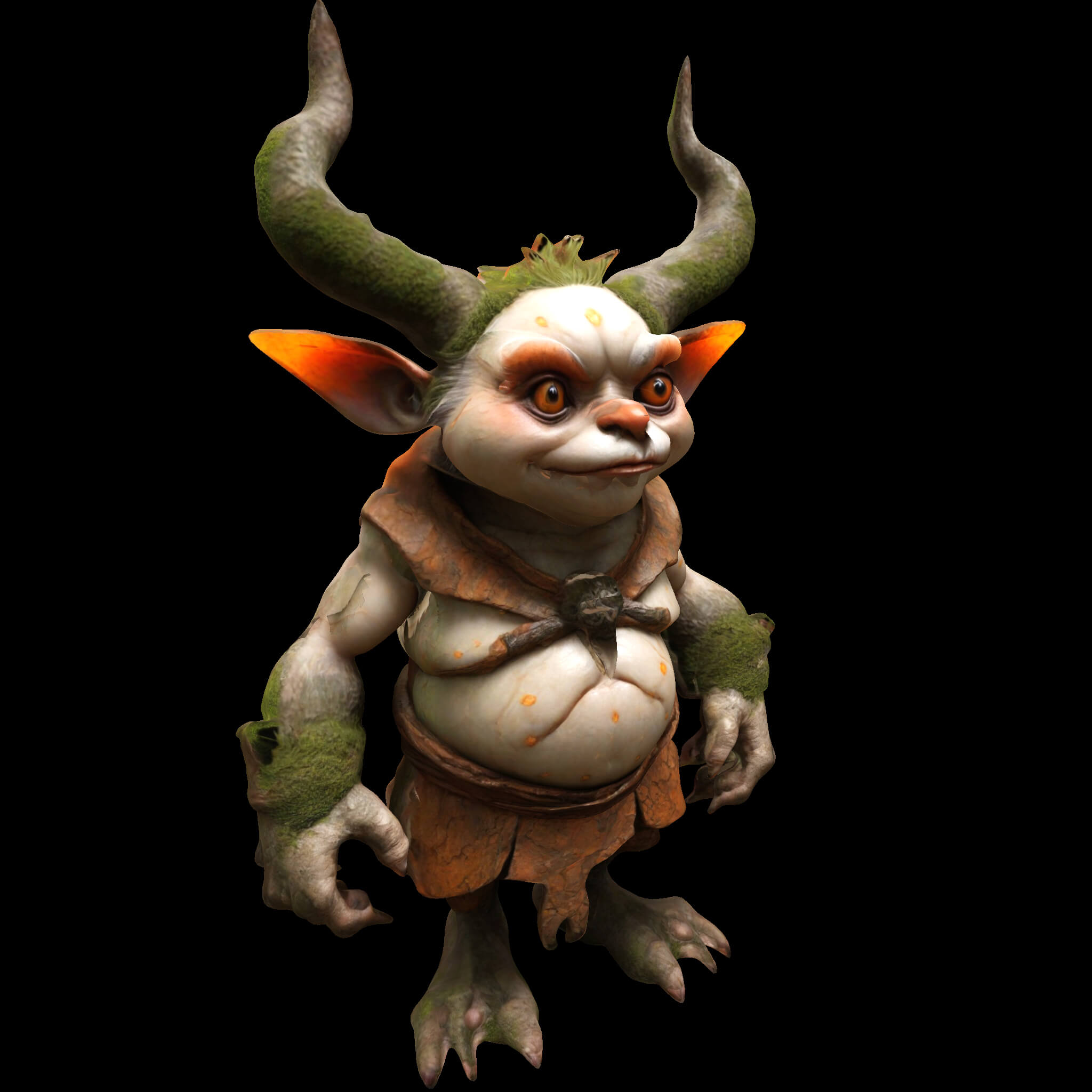 Forest Horned Goblin - 3D Model by MRAnyCAD