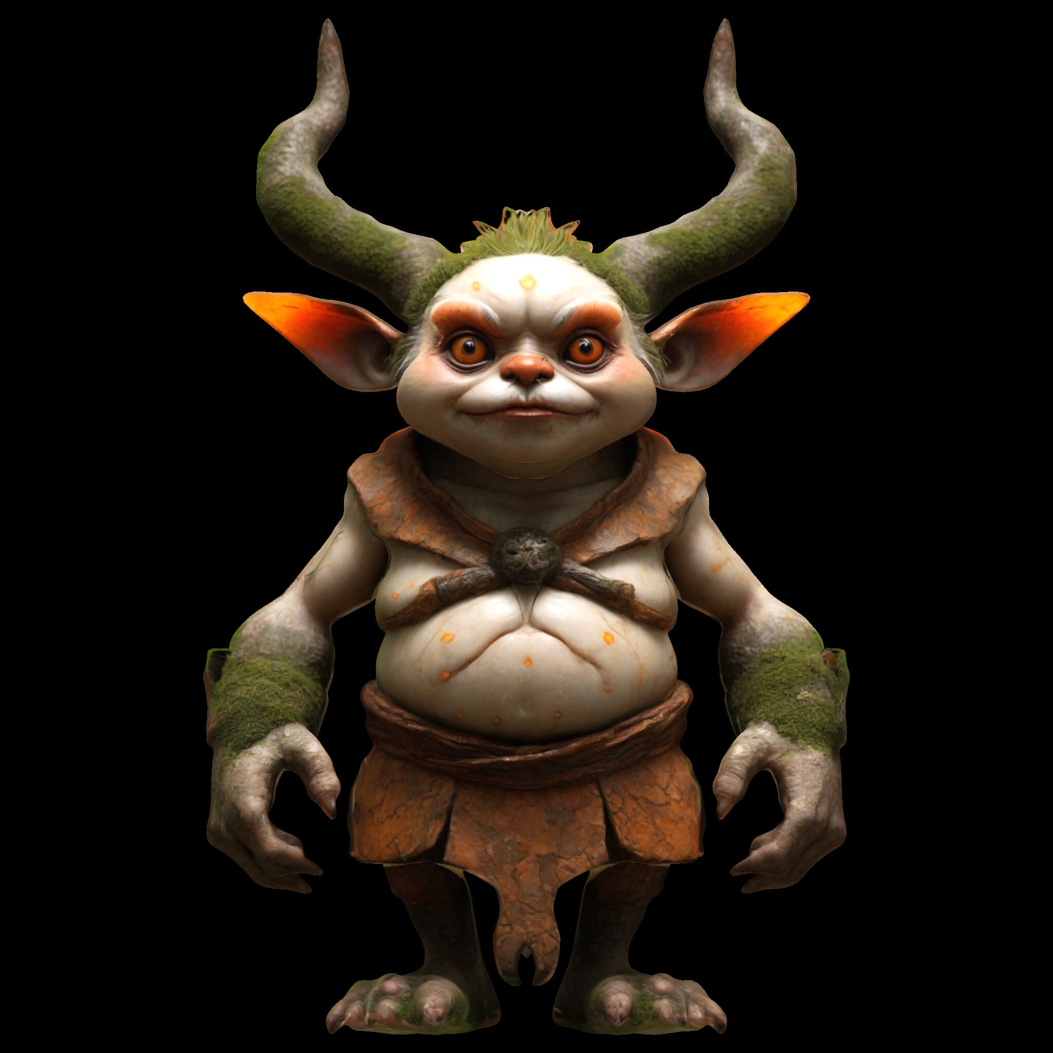 Forest Horned Goblin - 3D Model by MRAnyCAD