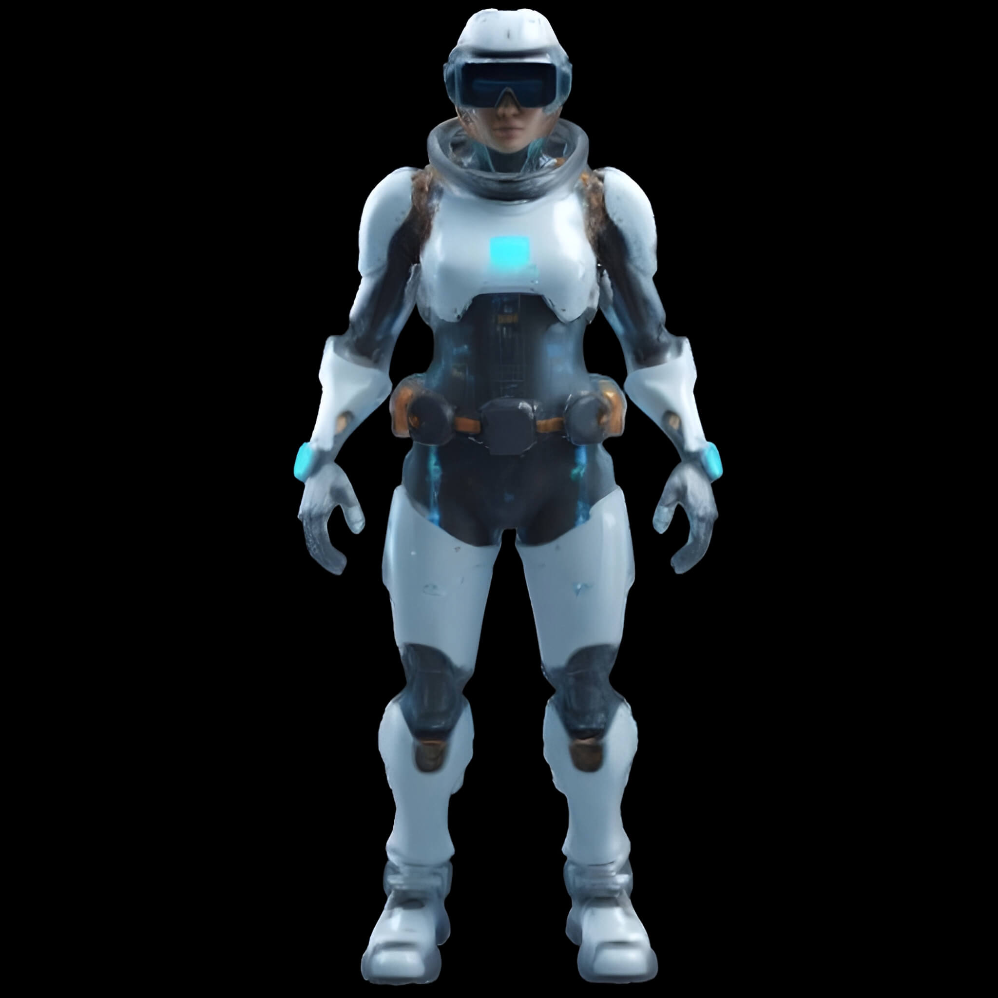 Futuristic Robot Character Pack - 3D Model by MRAnyCAD