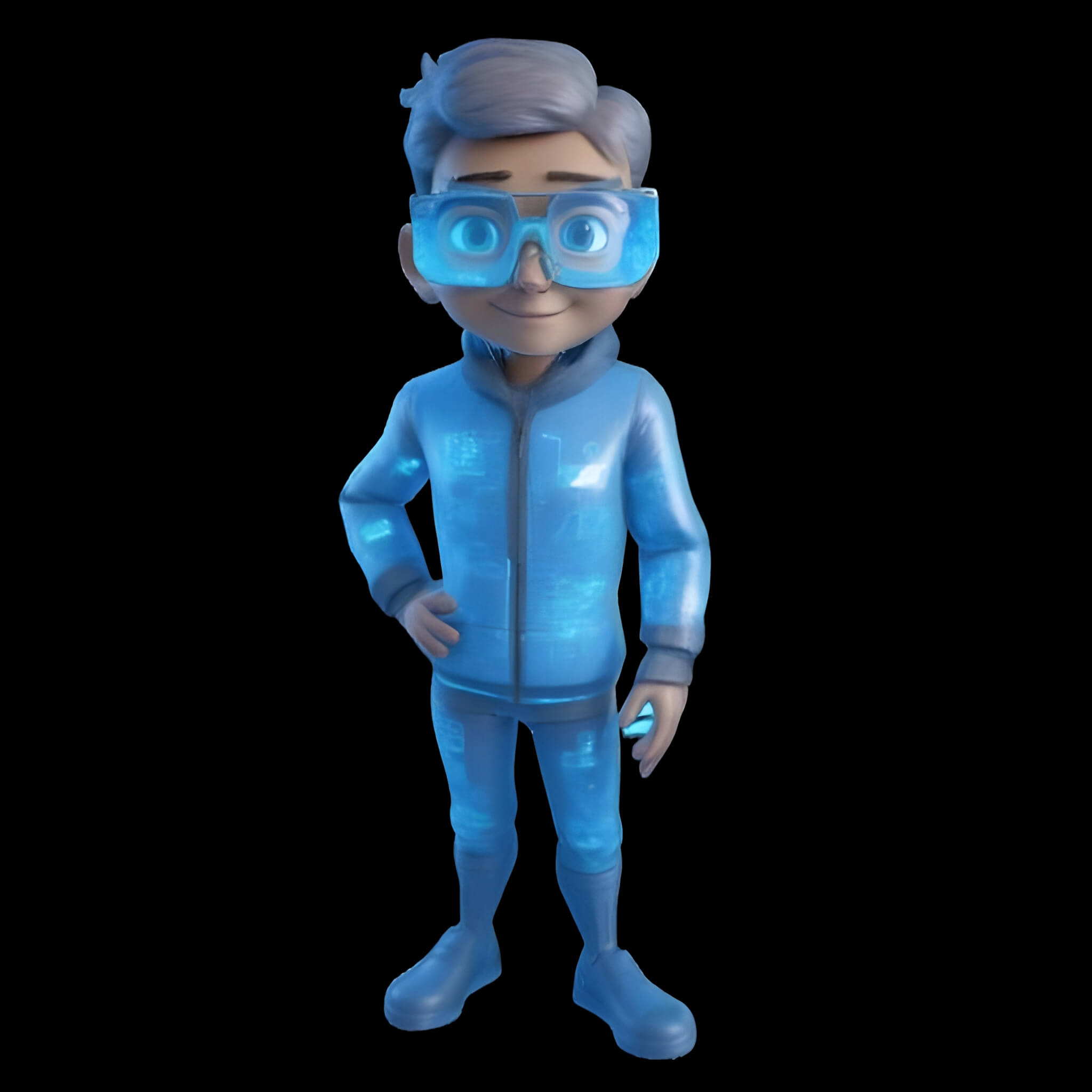 Futuristic Robot Character Pack - 3D Model by MRAnyCAD