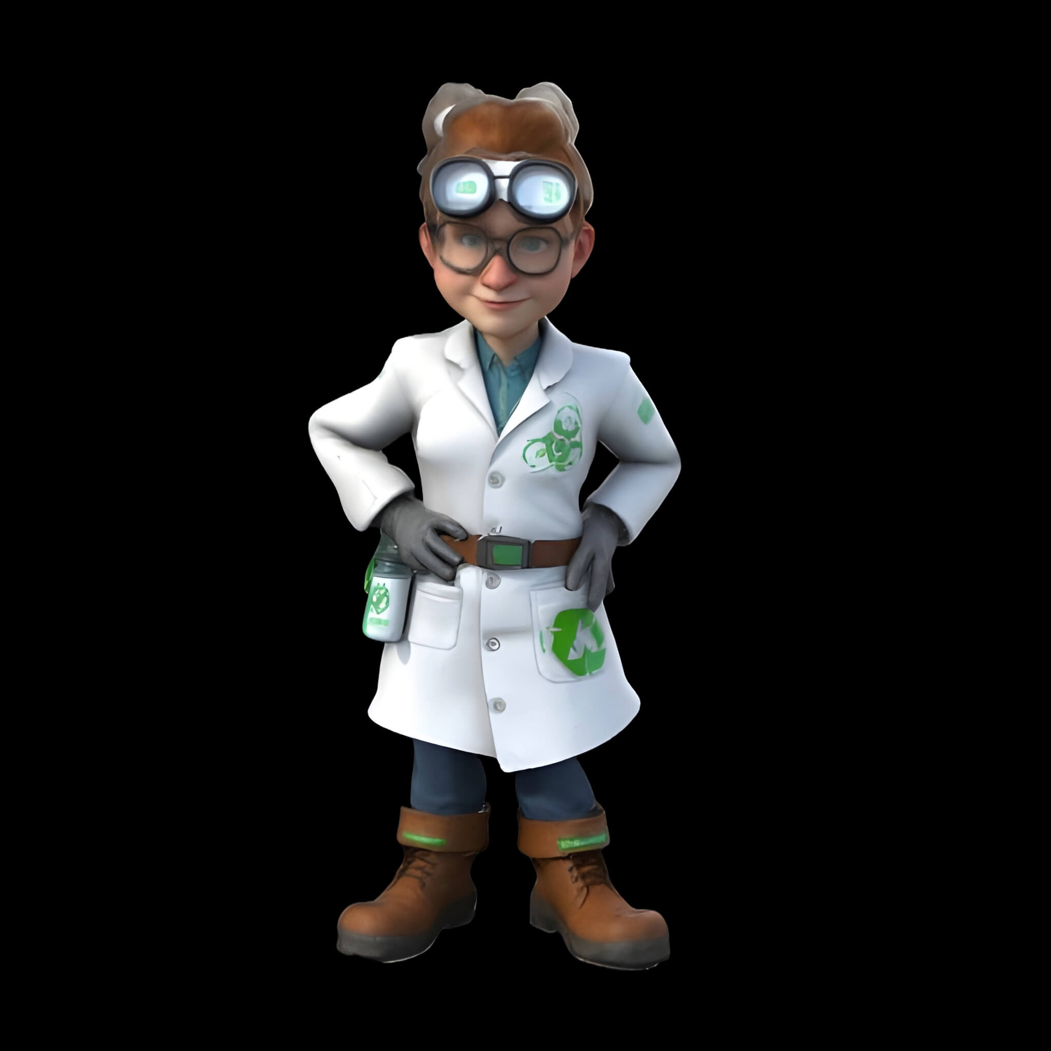 Futuristic Team Ensemble - Sci-Fi Figures Collection 3D Model by MRAnyCAD