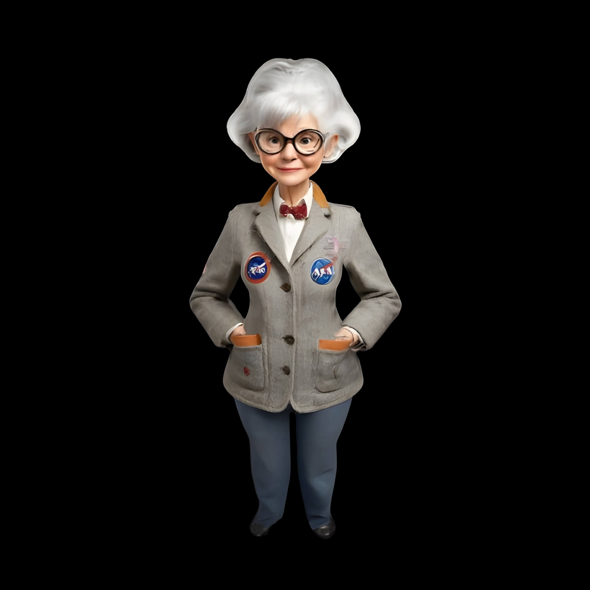 Futuristic Team Ensemble - Sci-Fi Figures Collection 3D Model by MRAnyCAD