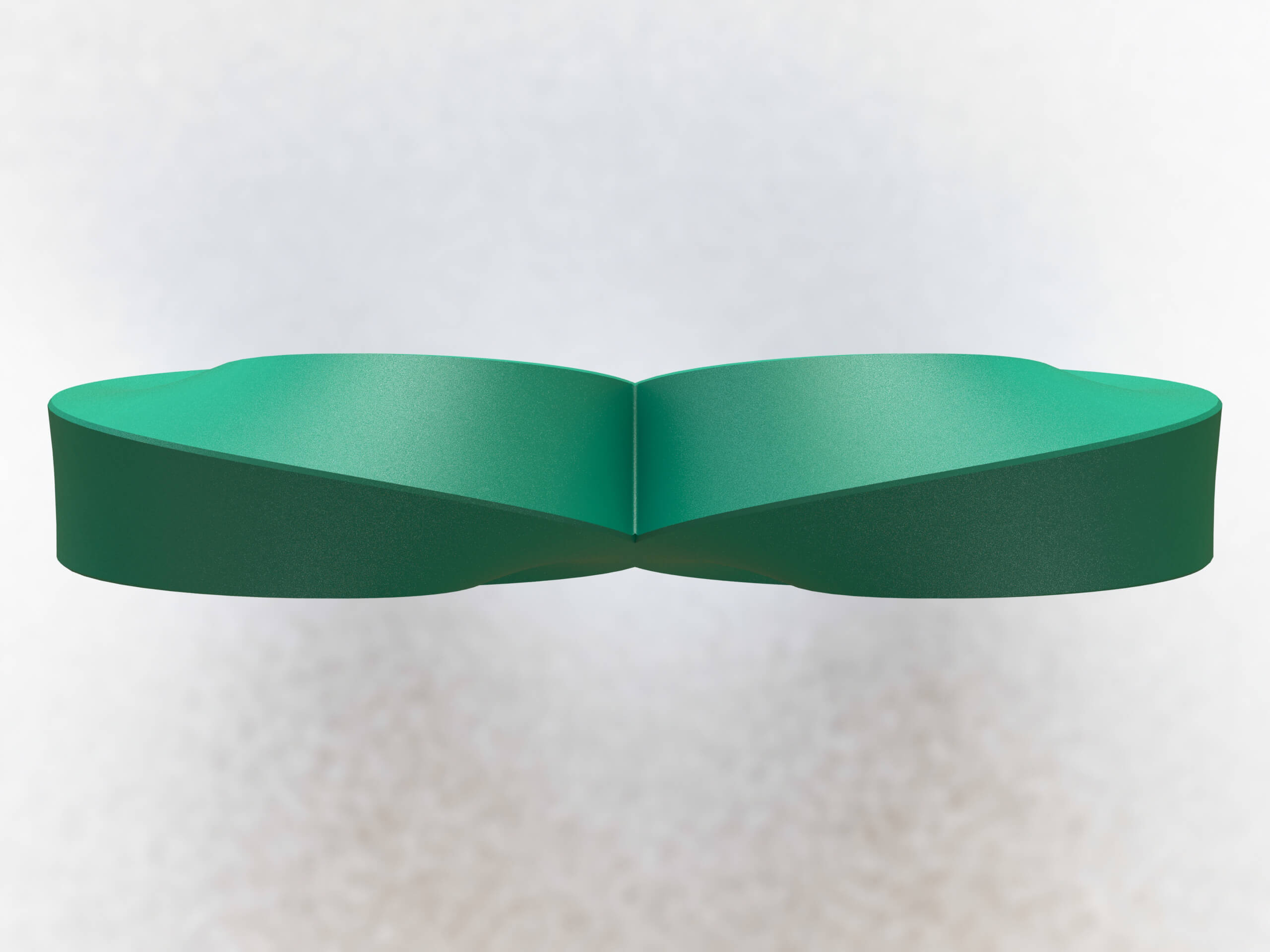 Geometric Infinity Mobius With Stand - 3D Print Model by MRAnyCAD