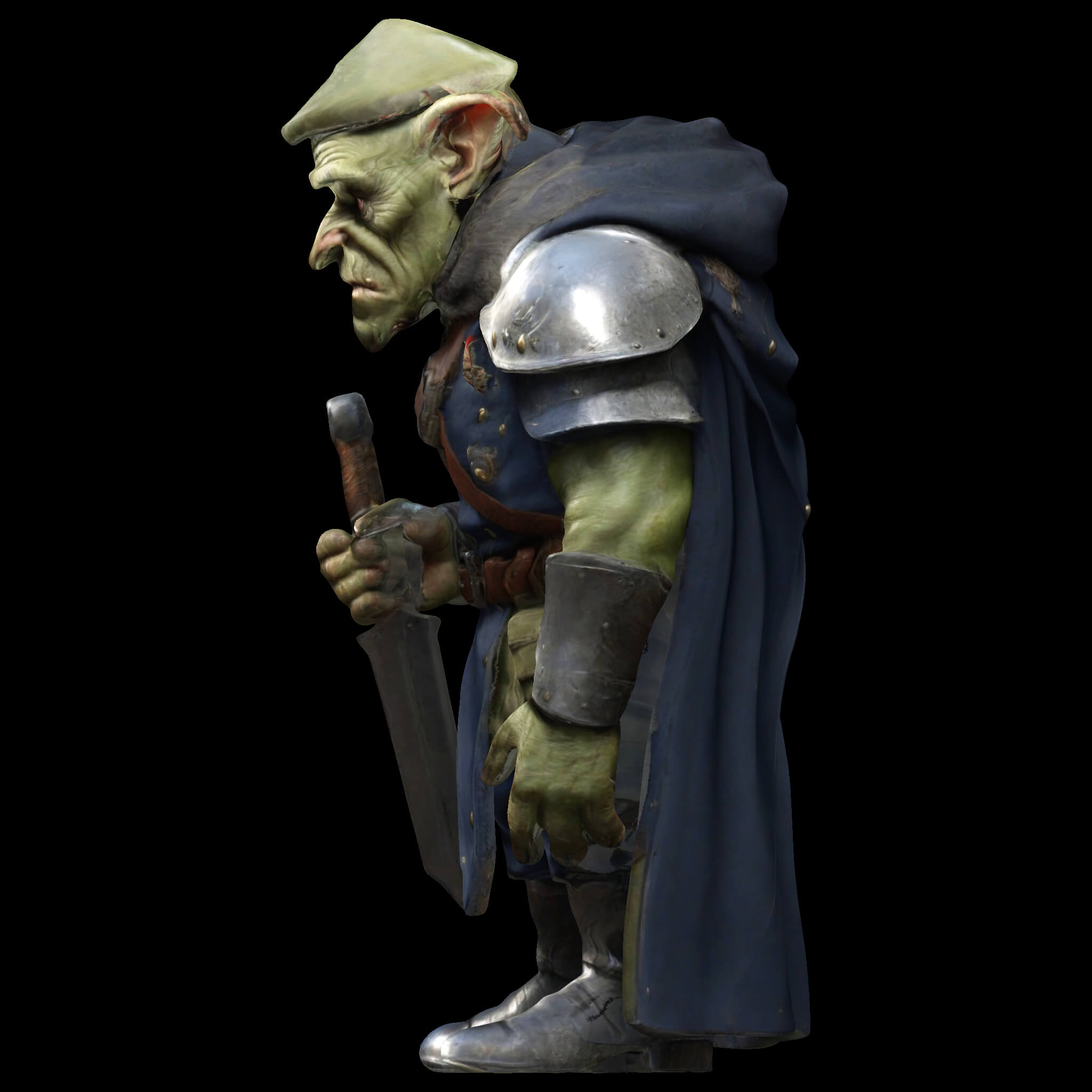 Goblin Footman - 3D Model by MRAnyCAD