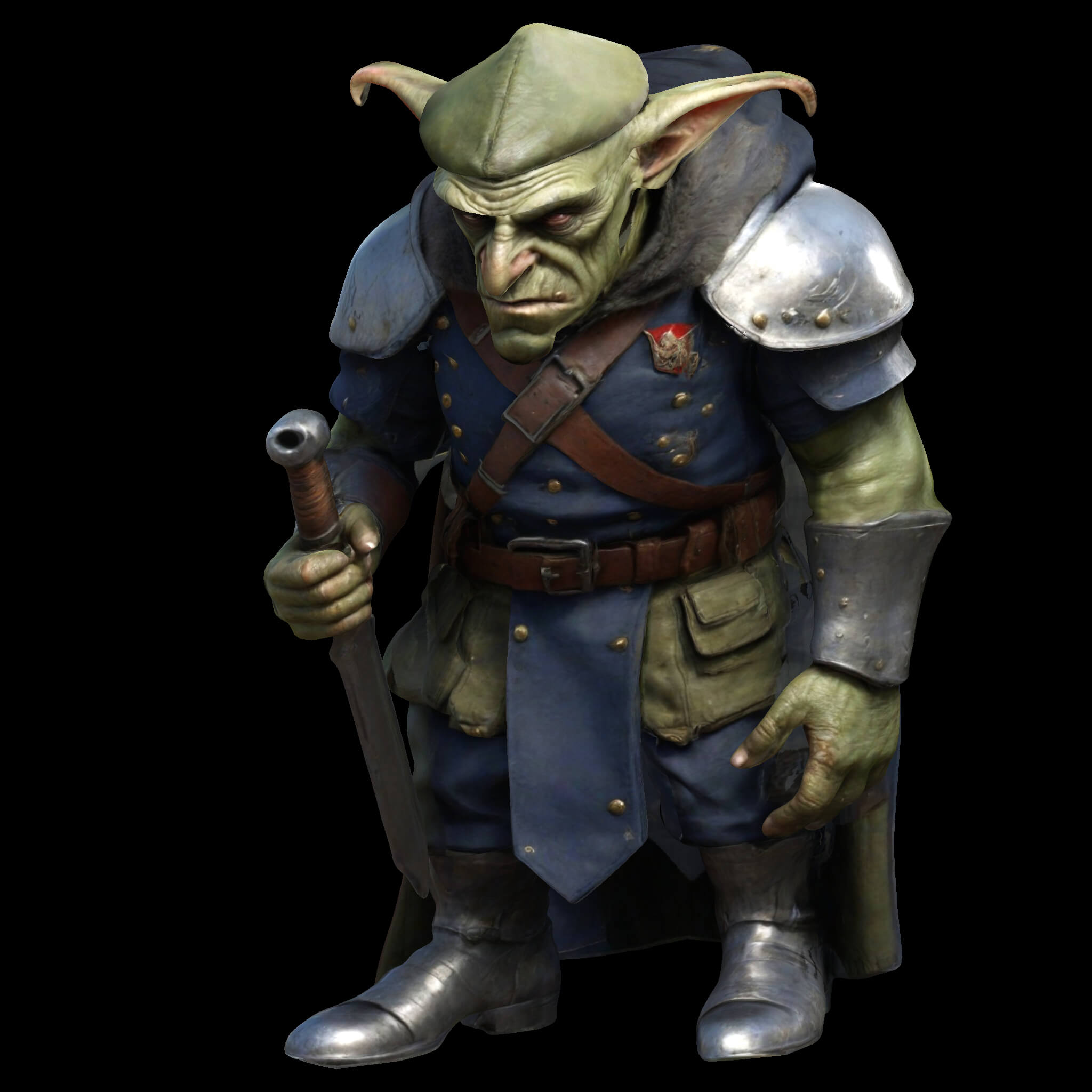 Goblin Footman - 3D Model by MRAnyCAD