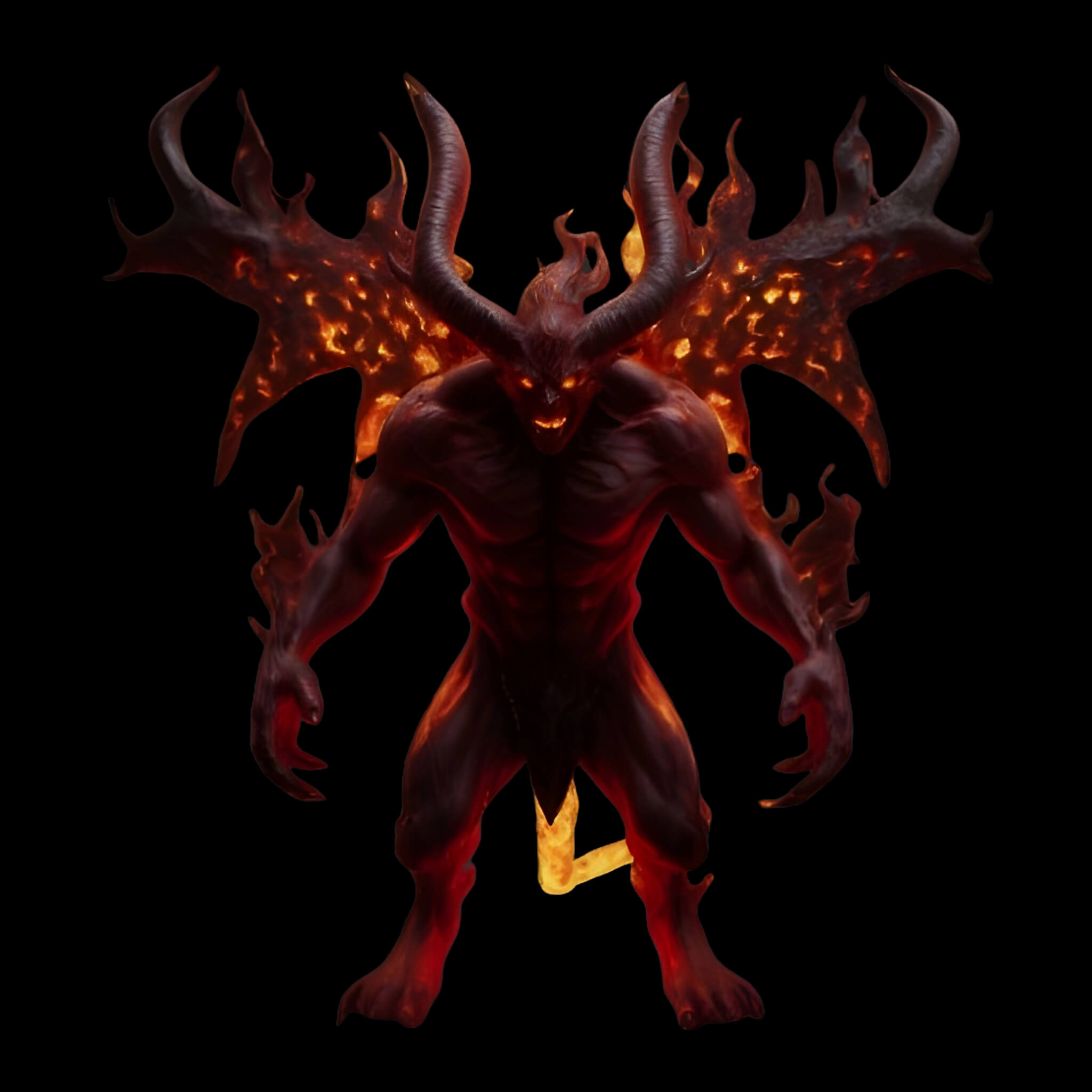 Infernal Demon Lord Collectible Figure Series - 3D Model by MRAnyCAD