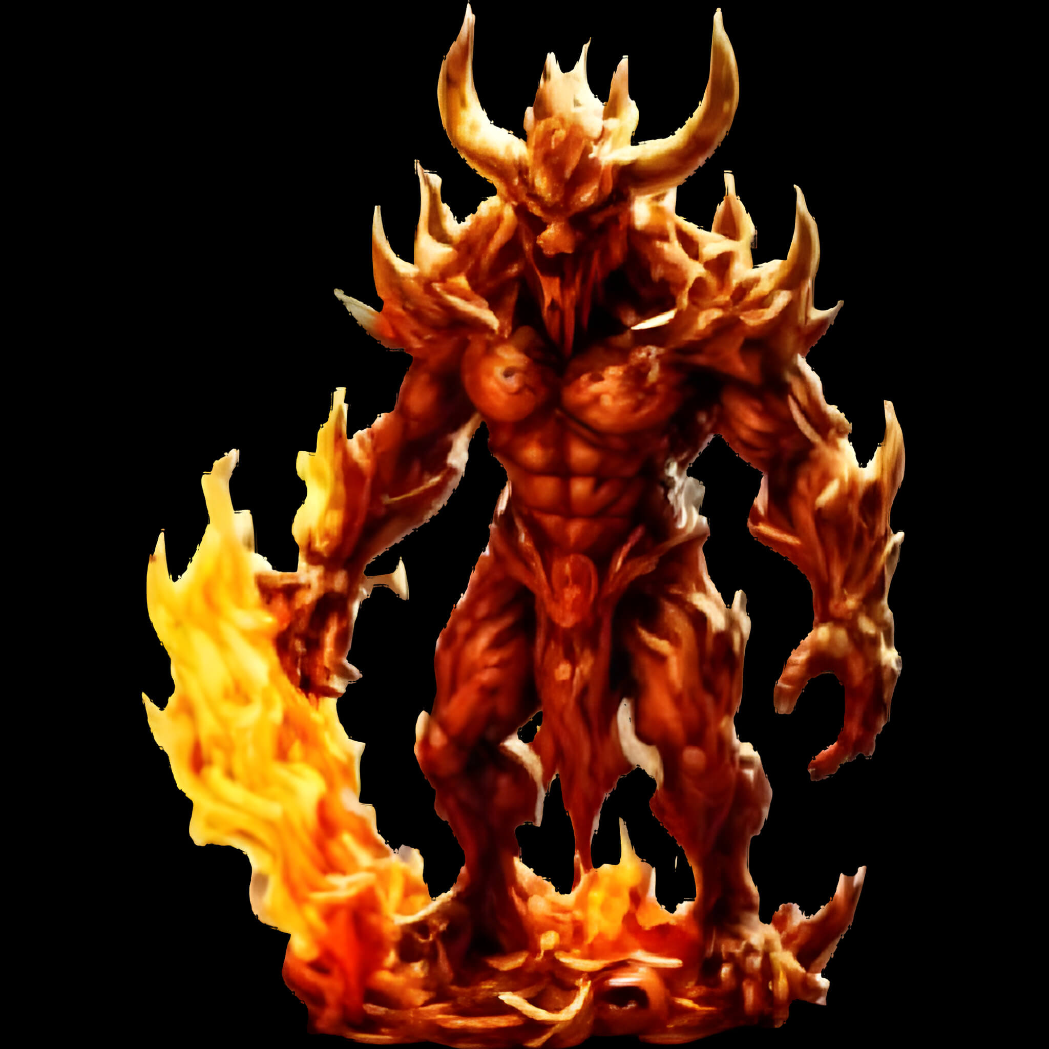 Infernal Demon Lord Collectible Figure Series - 3D Model by MRAnyCAD