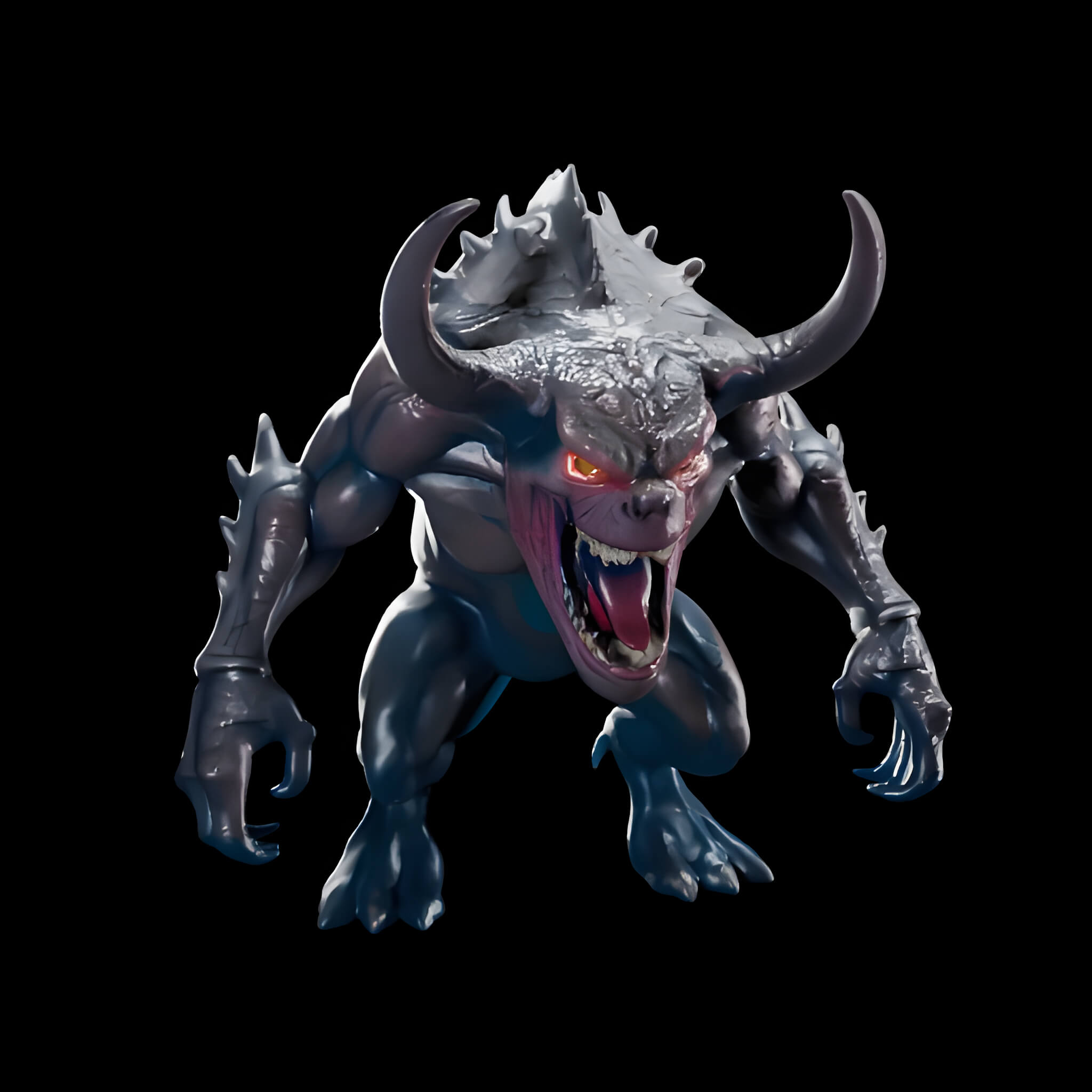 Inferno Beast - 3D Model by MRAnyCAD