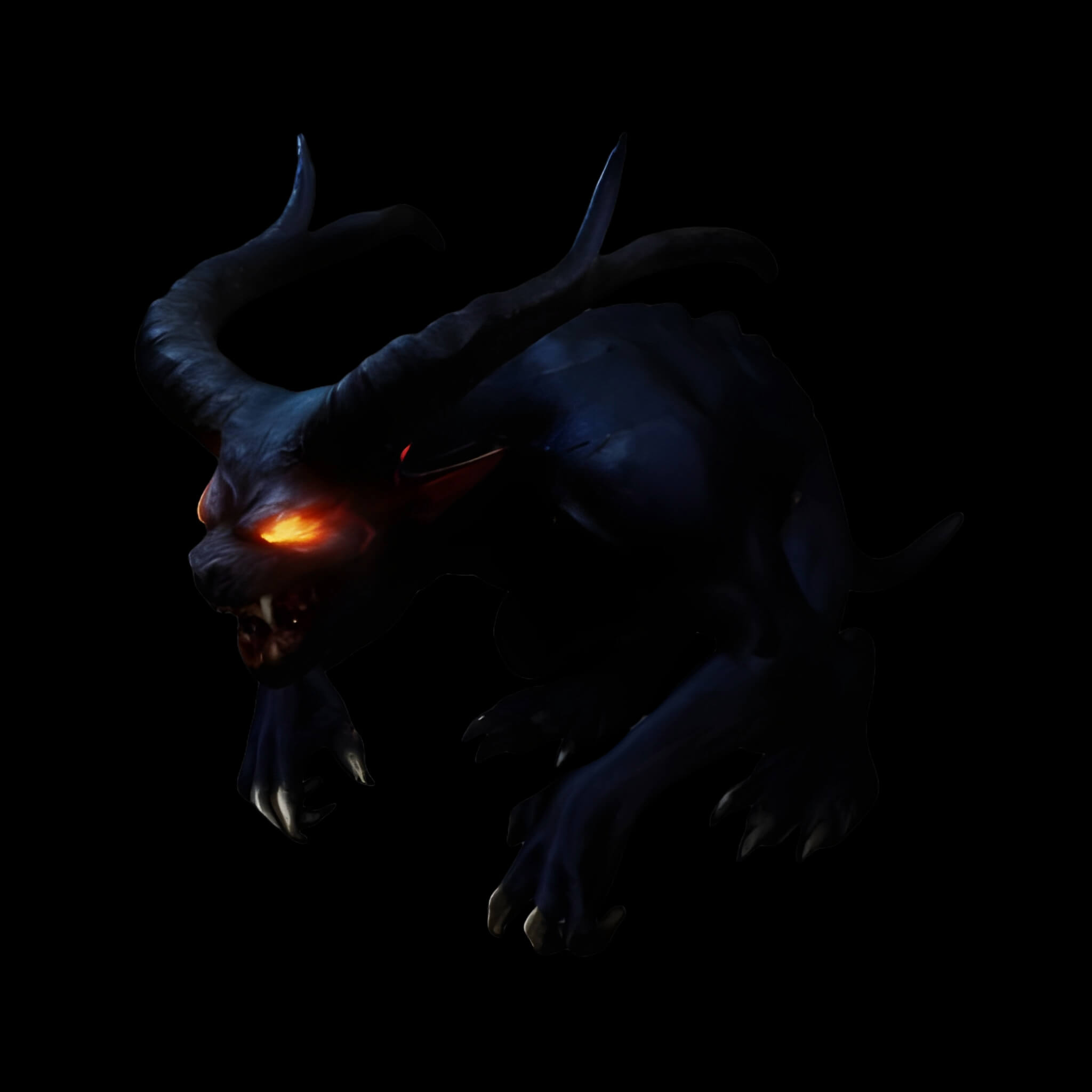 Inferno Beast - 3D Model by MRAnyCAD