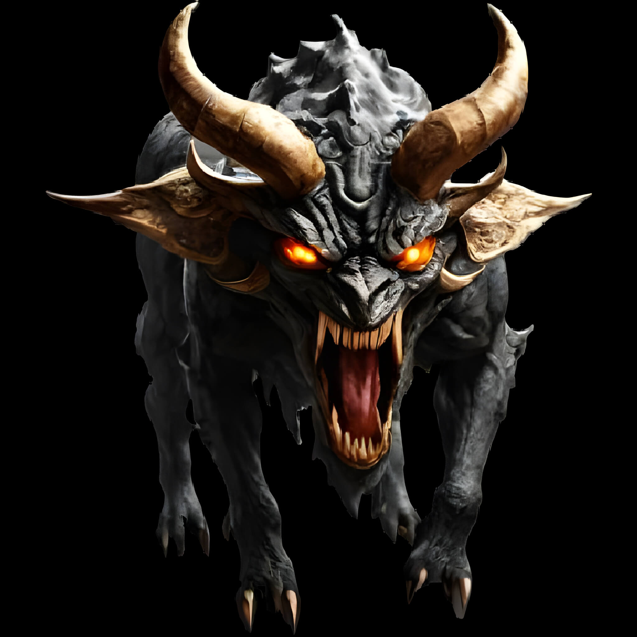 Inferno Beast - 3D Model by MRAnyCAD