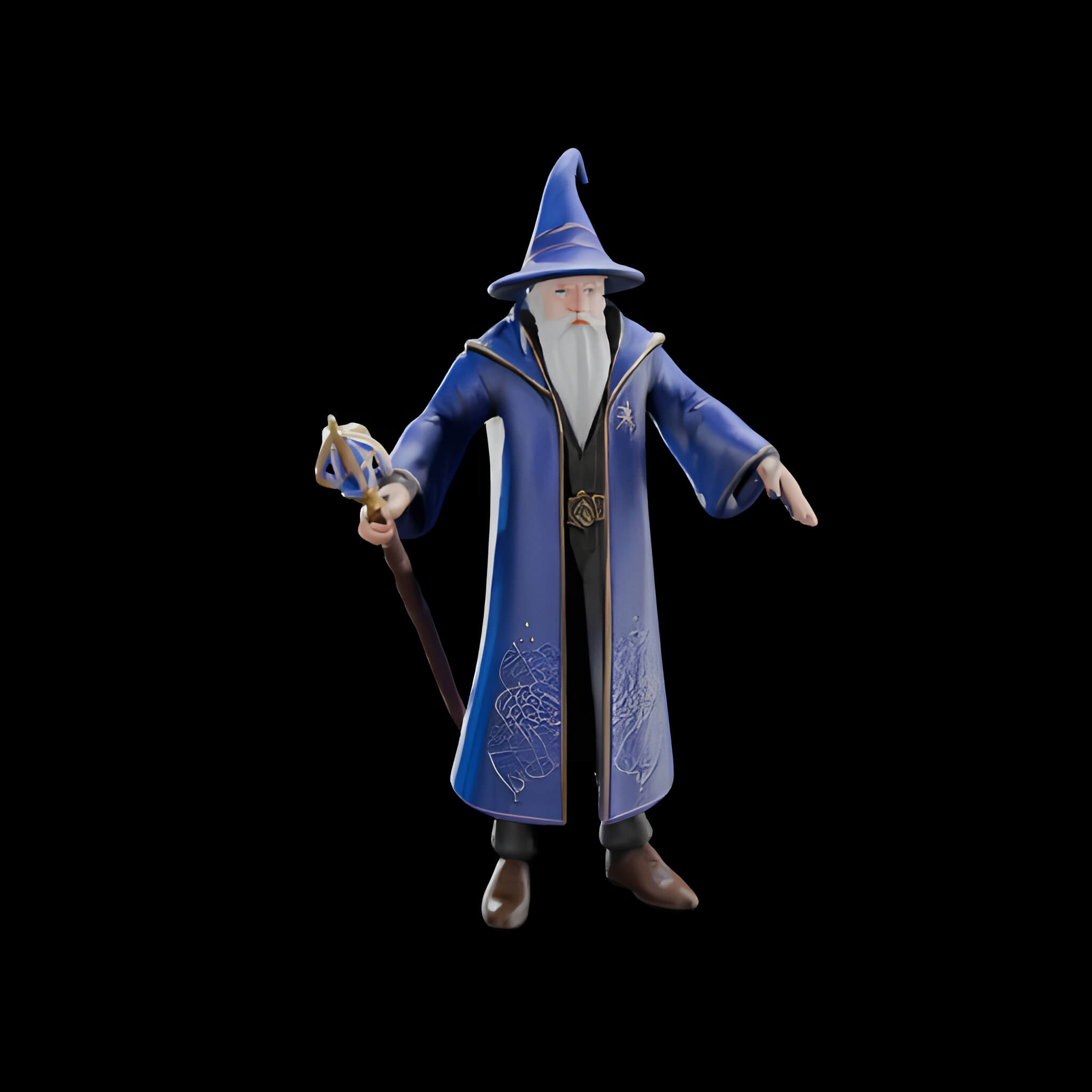 Magical Wizard Collection - Character Series 3D Model by MRAnyCAD