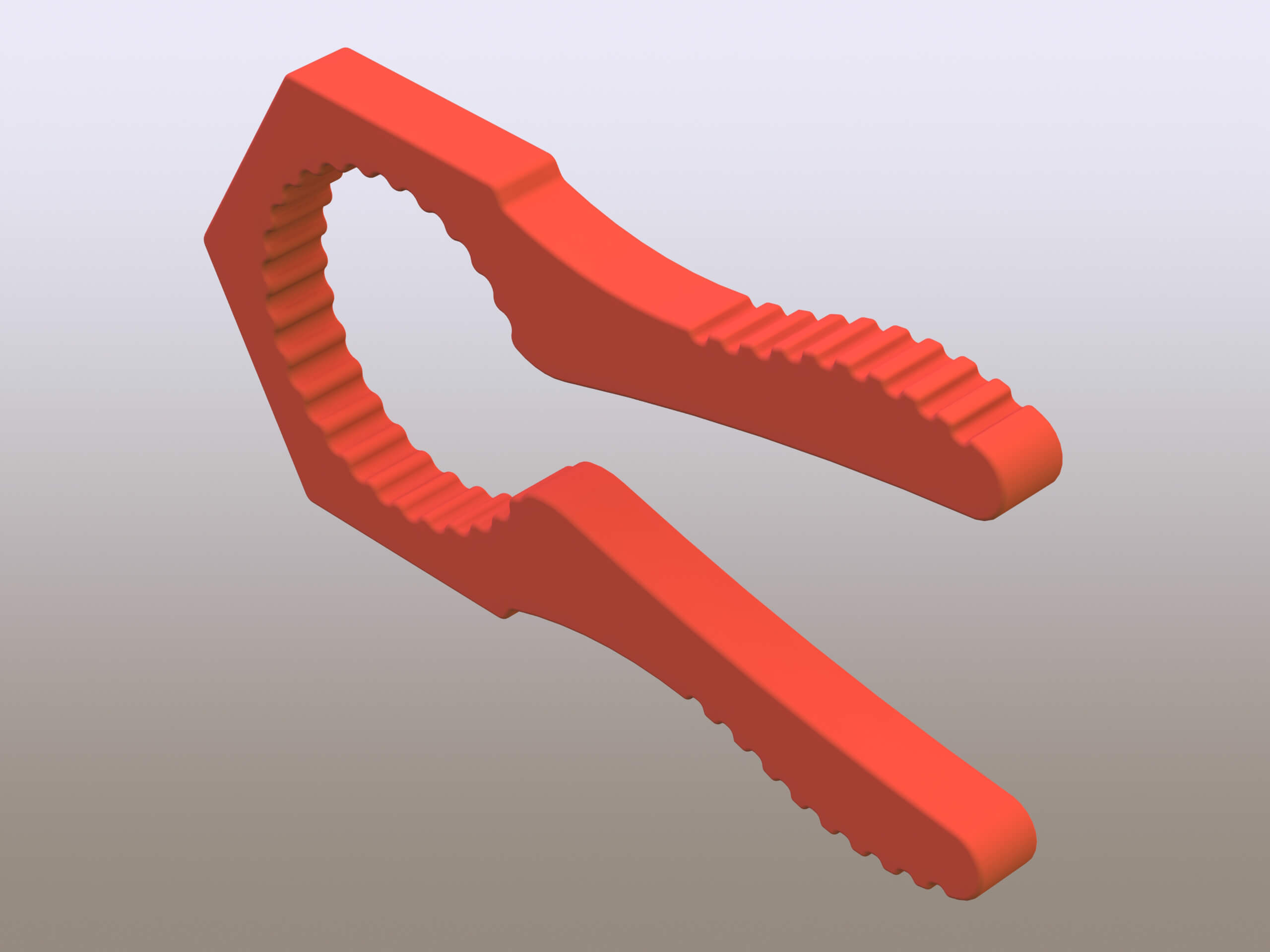 Manual Bottle Cap Opener - 3D Model by MRAnyCAD