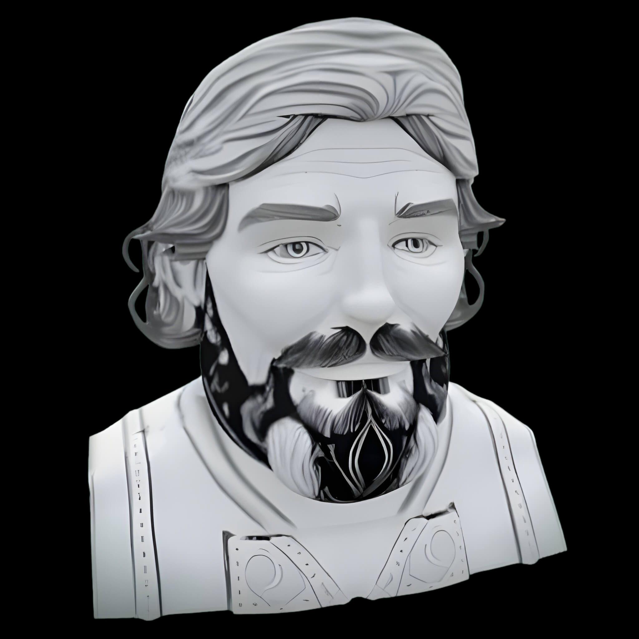 Medieval Heroic Bust Collection - 3D Model by MRAnyCAD