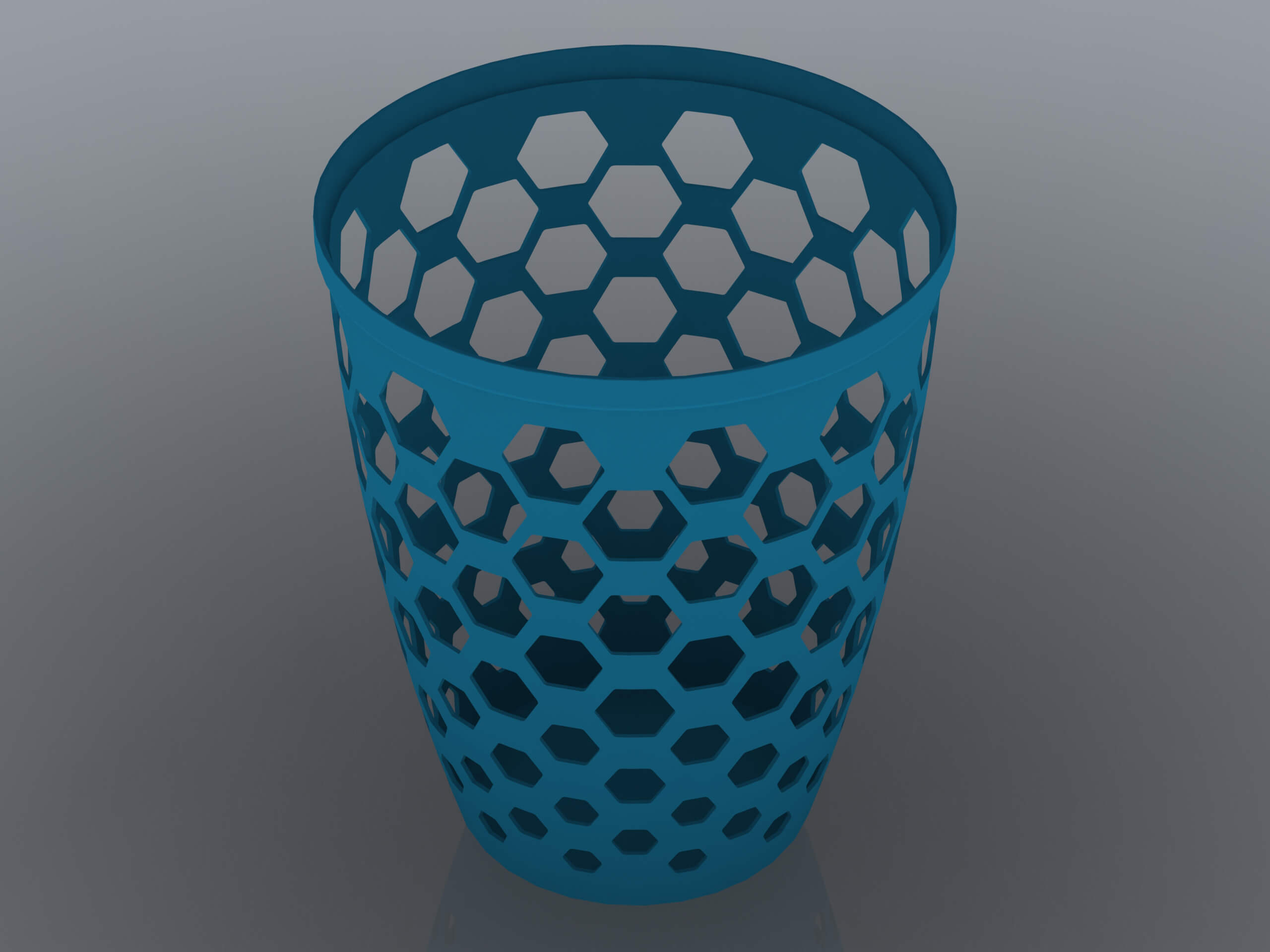 Multi-Purpose Round Basket 25 Cm Width 3D Print Model by MRAnyCAD