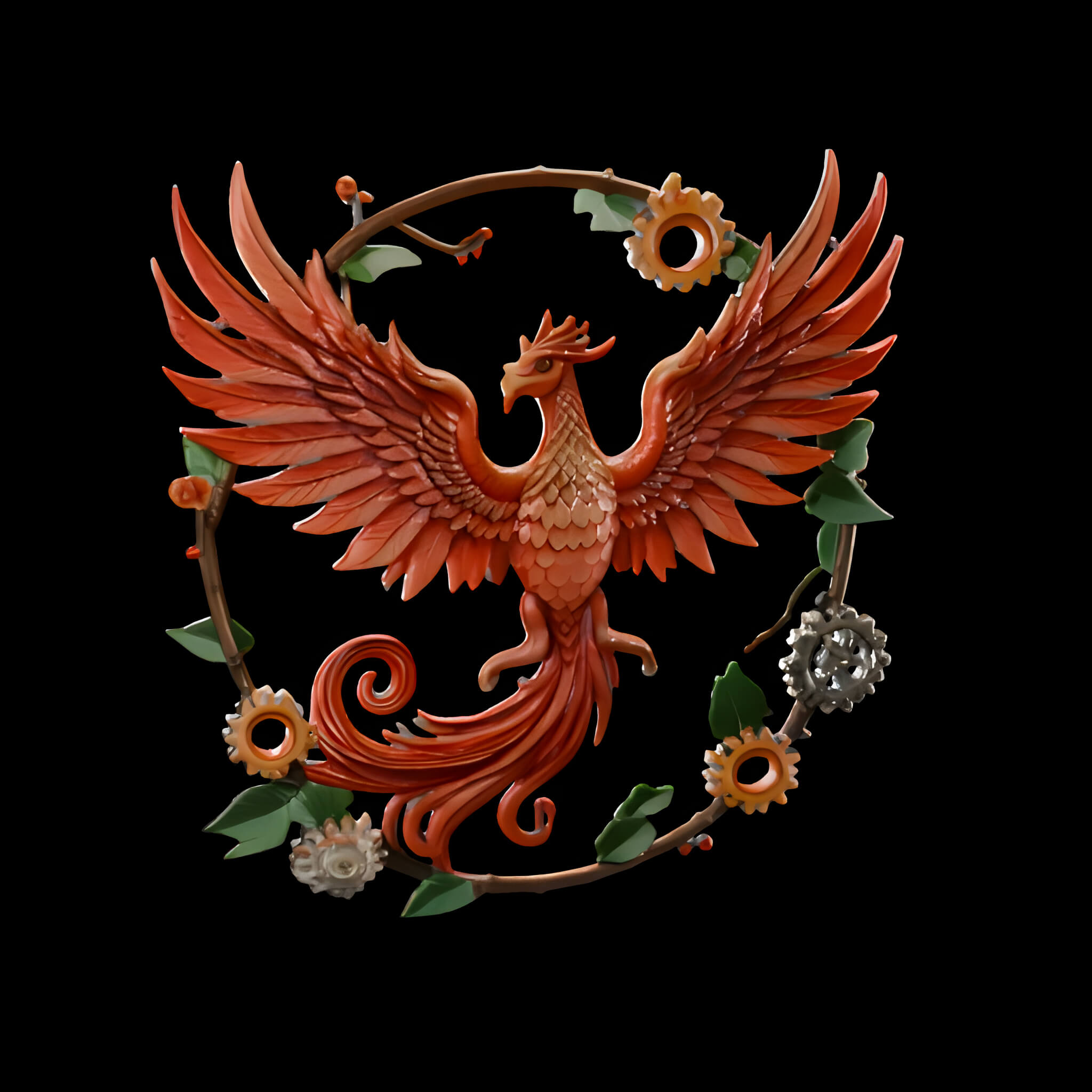 Mythical Phoenix Collection - 3D Model by MRAnyCAD