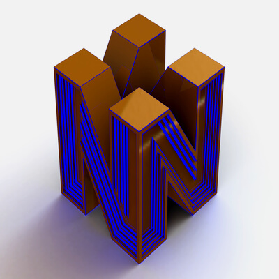 N64 Complex Shape - 3D Model by MRAnyCAD